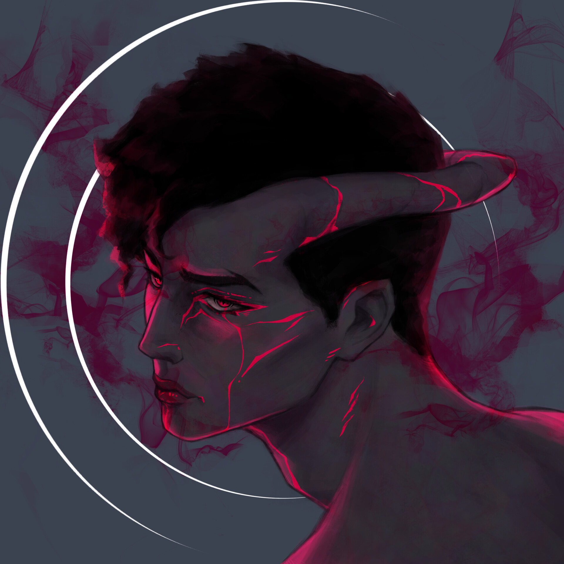 ArtStation - Original Character Profile Picture Shot