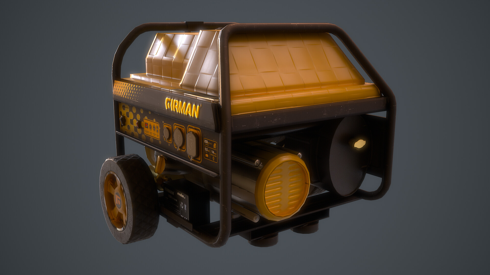 ArtStation - Generator Game Prop