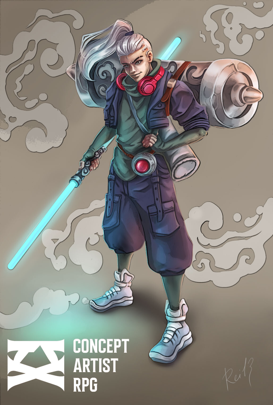 ArtStation - Concept Artist RPG IX Character