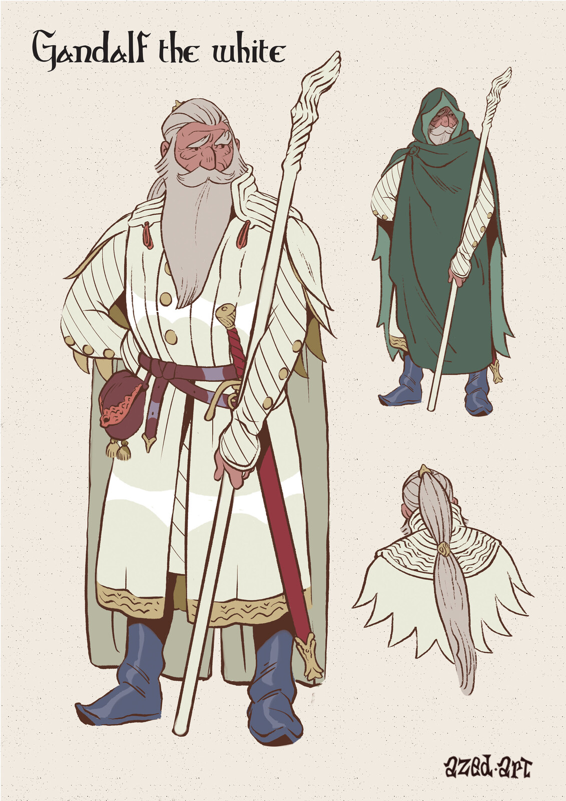 AZED - GANDALF THE WHITE