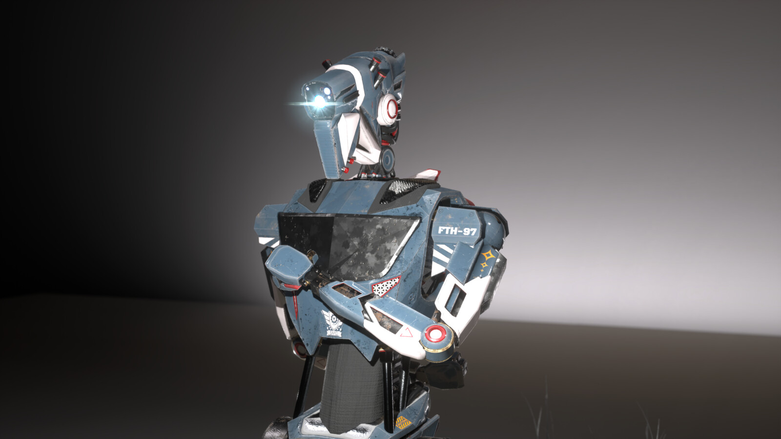 David Mihailescu - Titan inspired by Titanfall