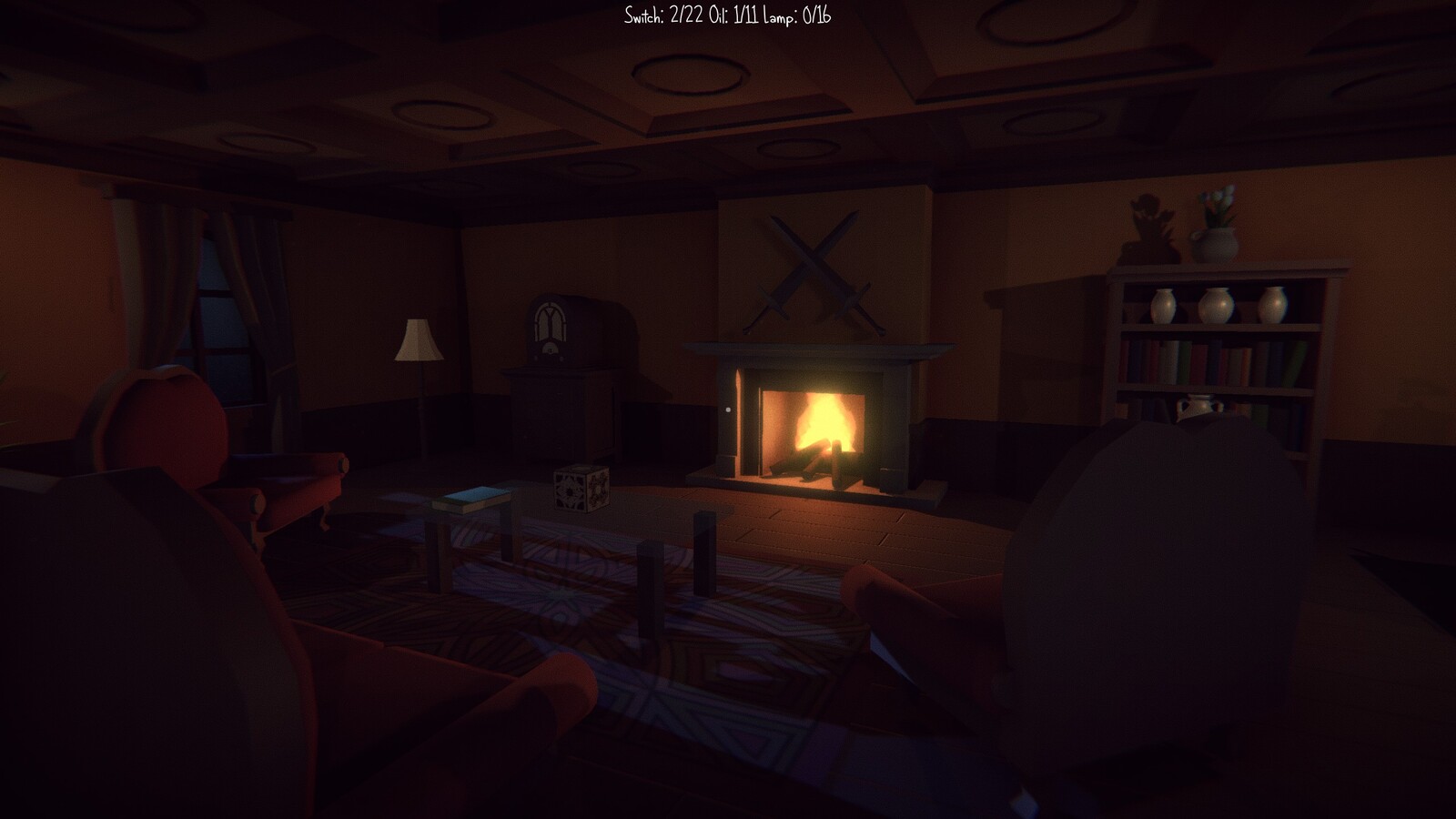 Pizza&Games - Domenico Bianco - Modular asset Pack Low Poly Horror House