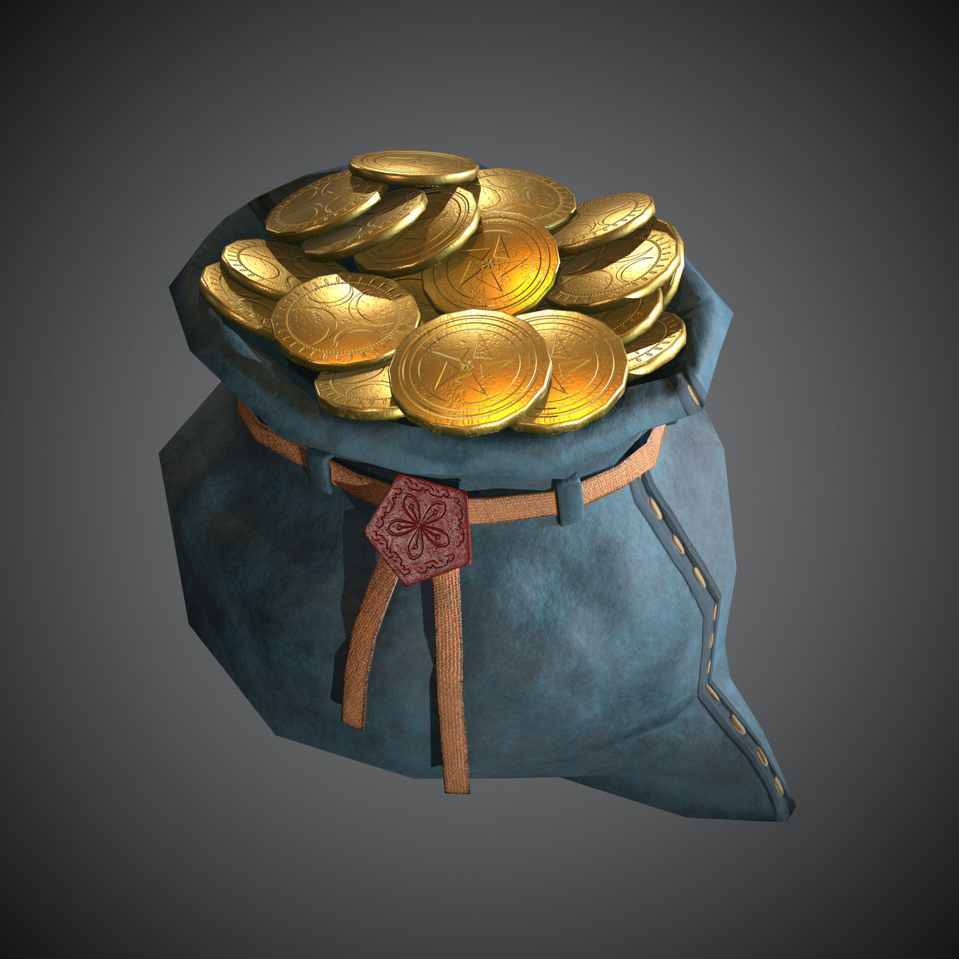 ArtStation - A pouch full of gold