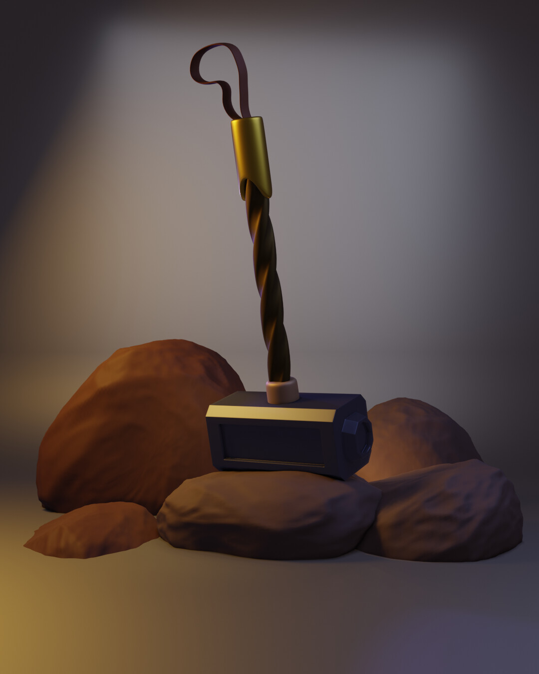 ArtStation - Powerful Hammer