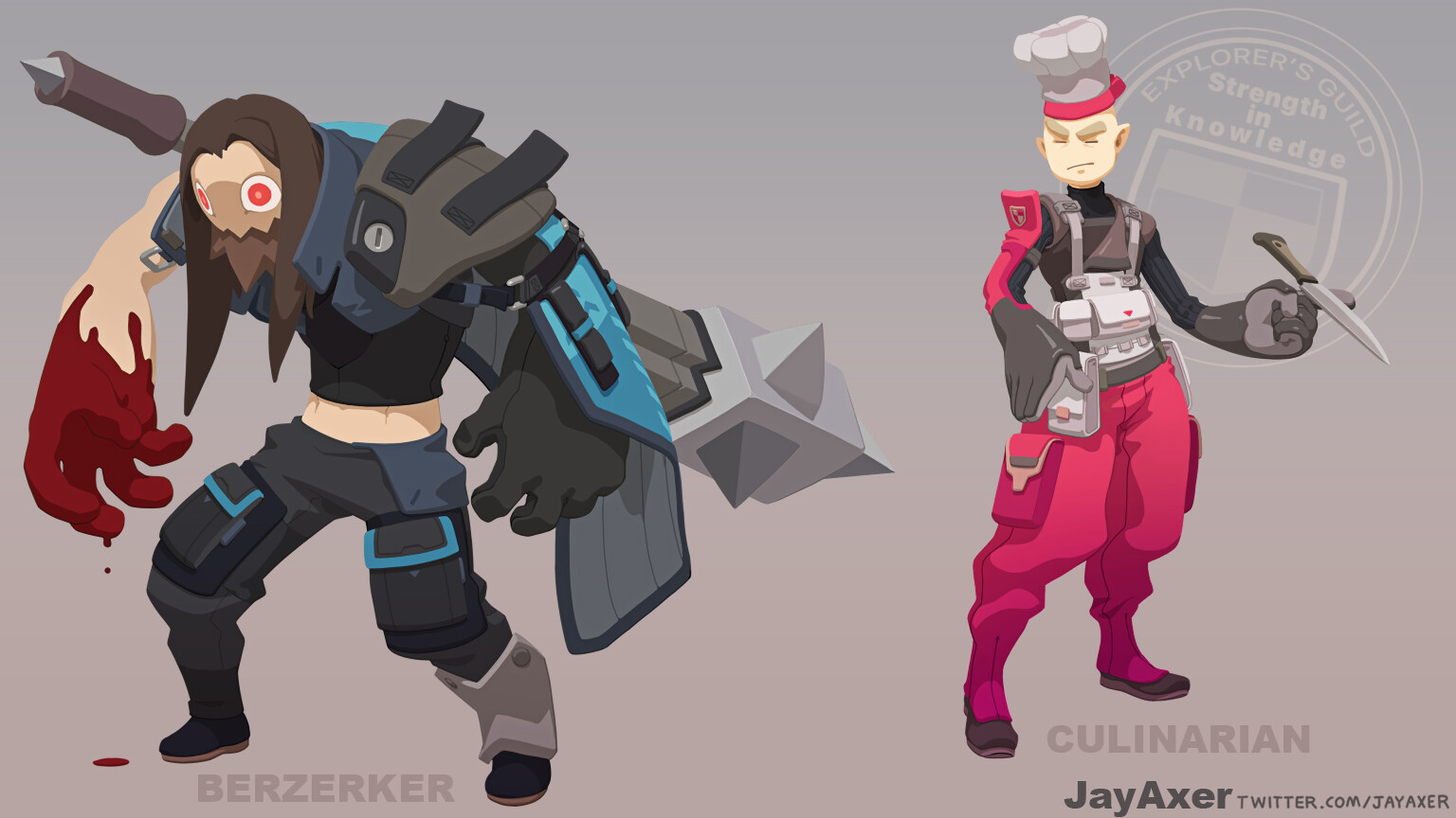 Jay Axer - Keepe - Character classes