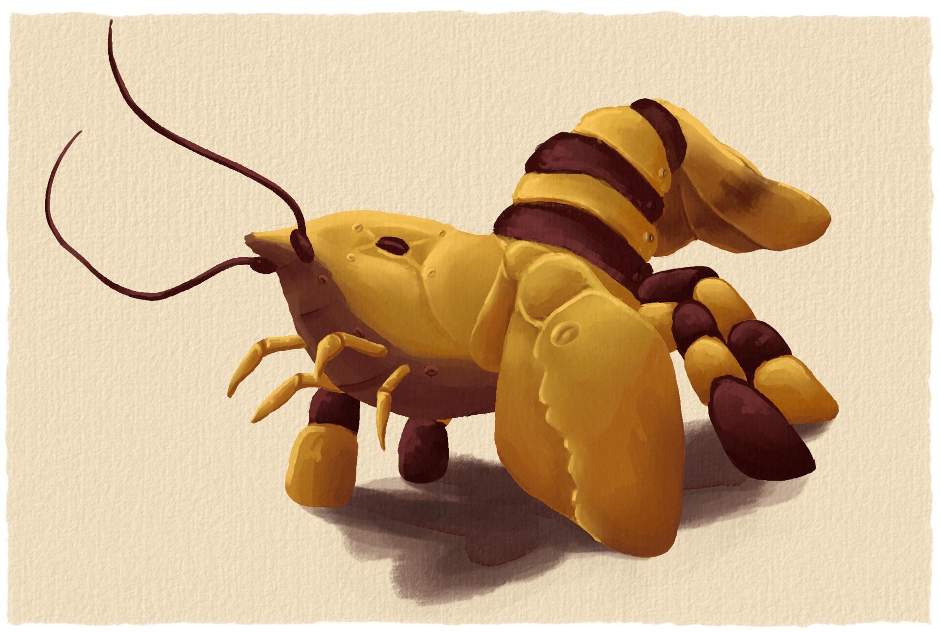 ArtStation - Concept Art - crustacean meca