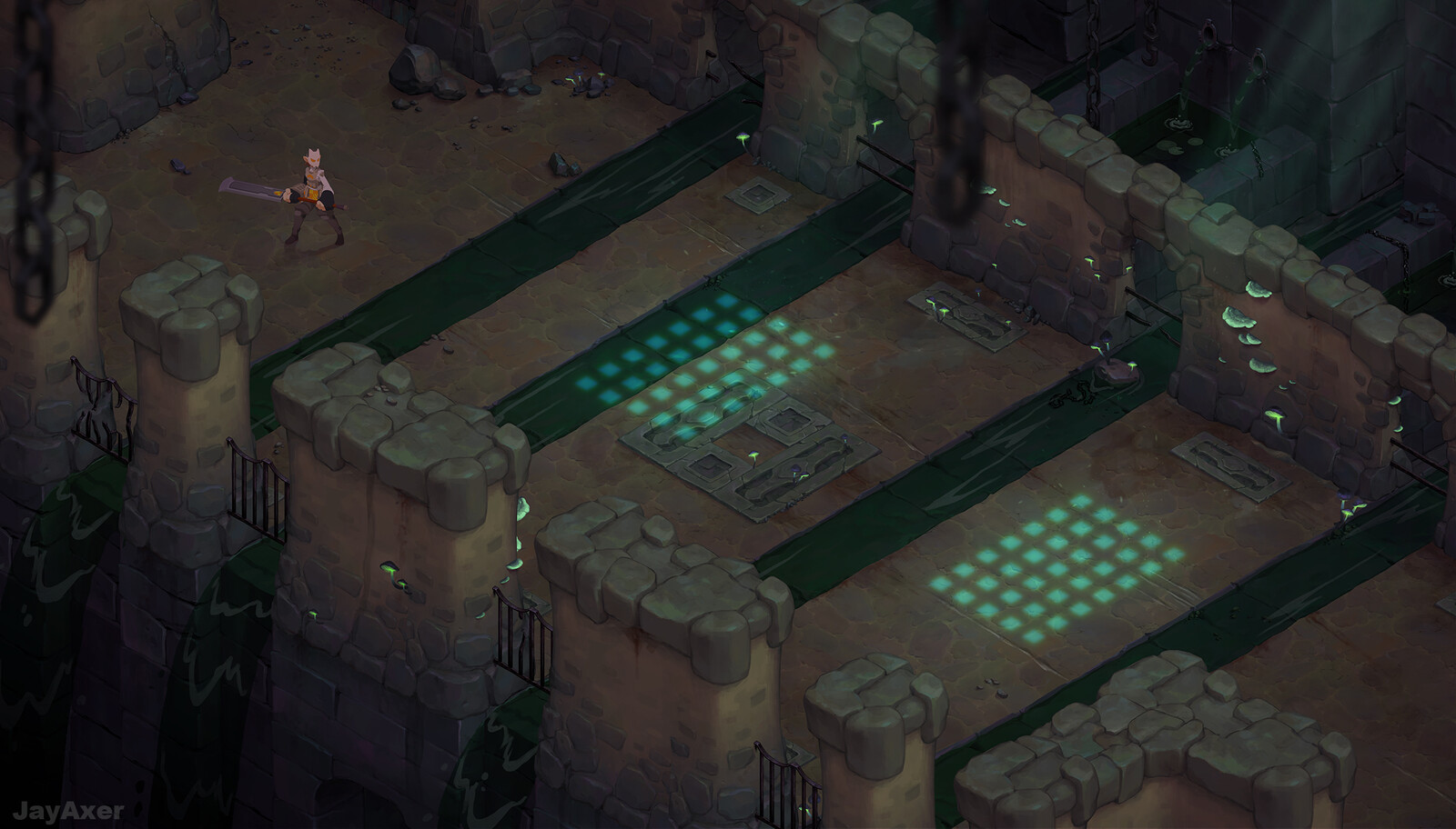 Jay Axer - Keepe - Modular Scene Examples