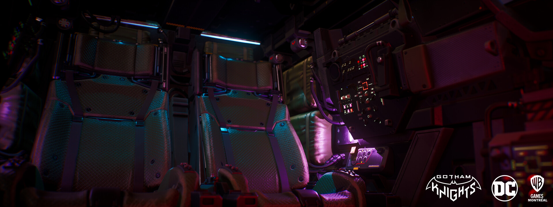 Sam Couture - Gotham Knights - Batwing Interior
