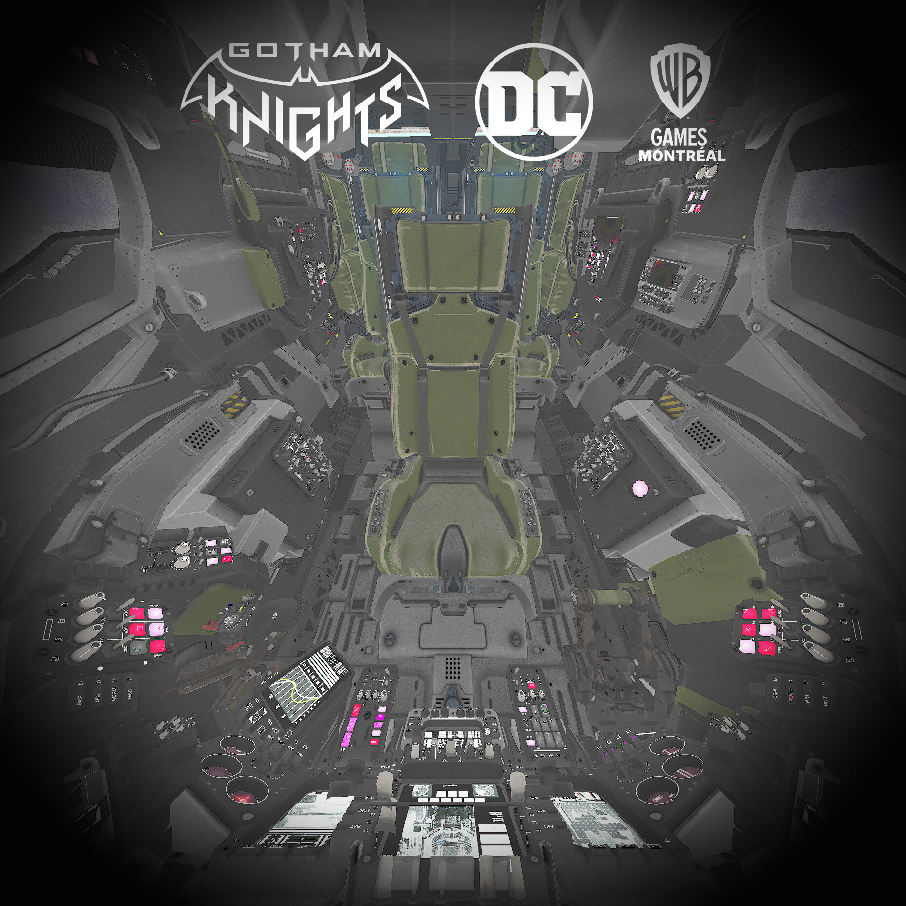 Sam Couture - Gotham Knights - Batwing Interior