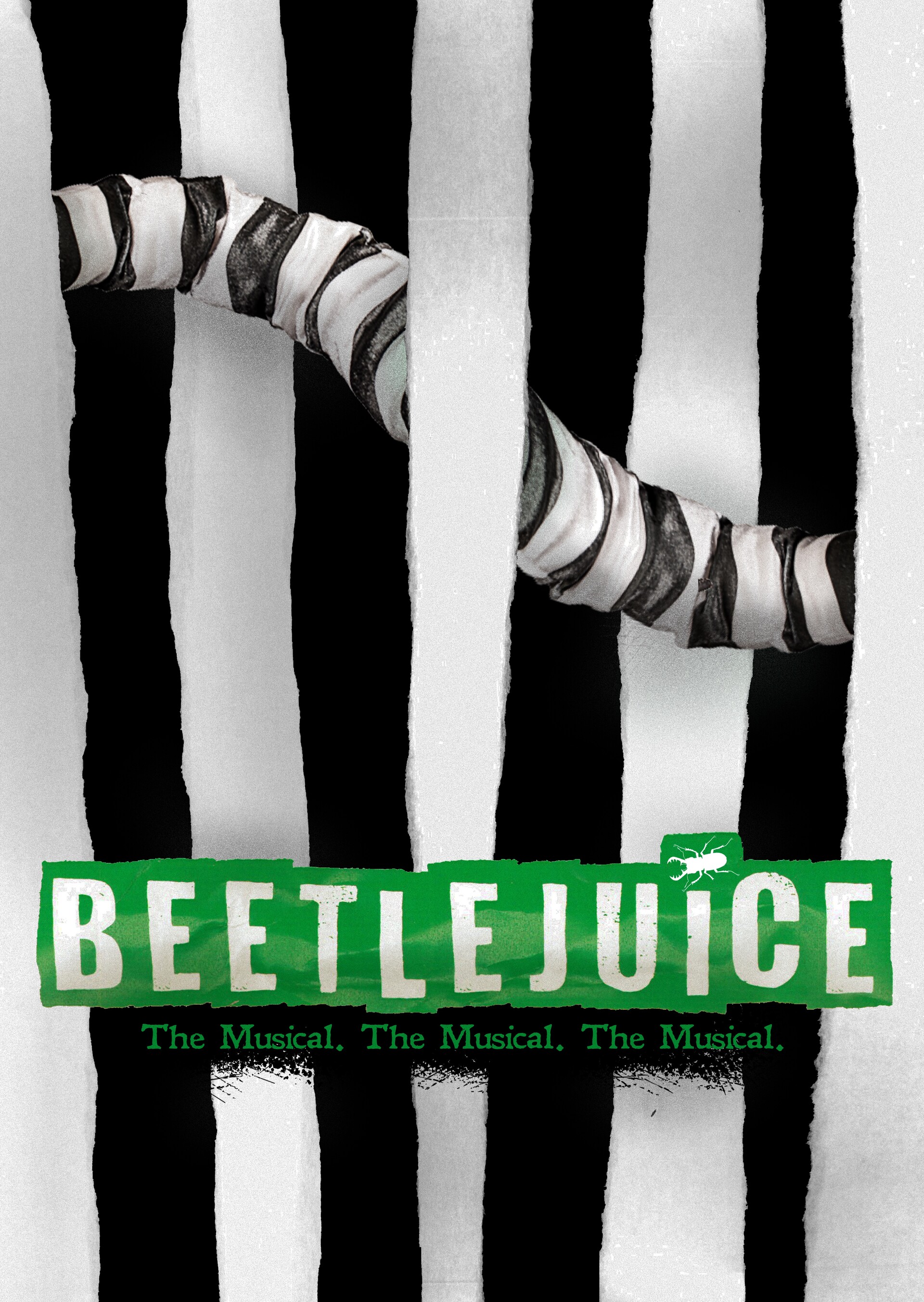 ArtStation - Beetlejuice the Musical Poster Redesign