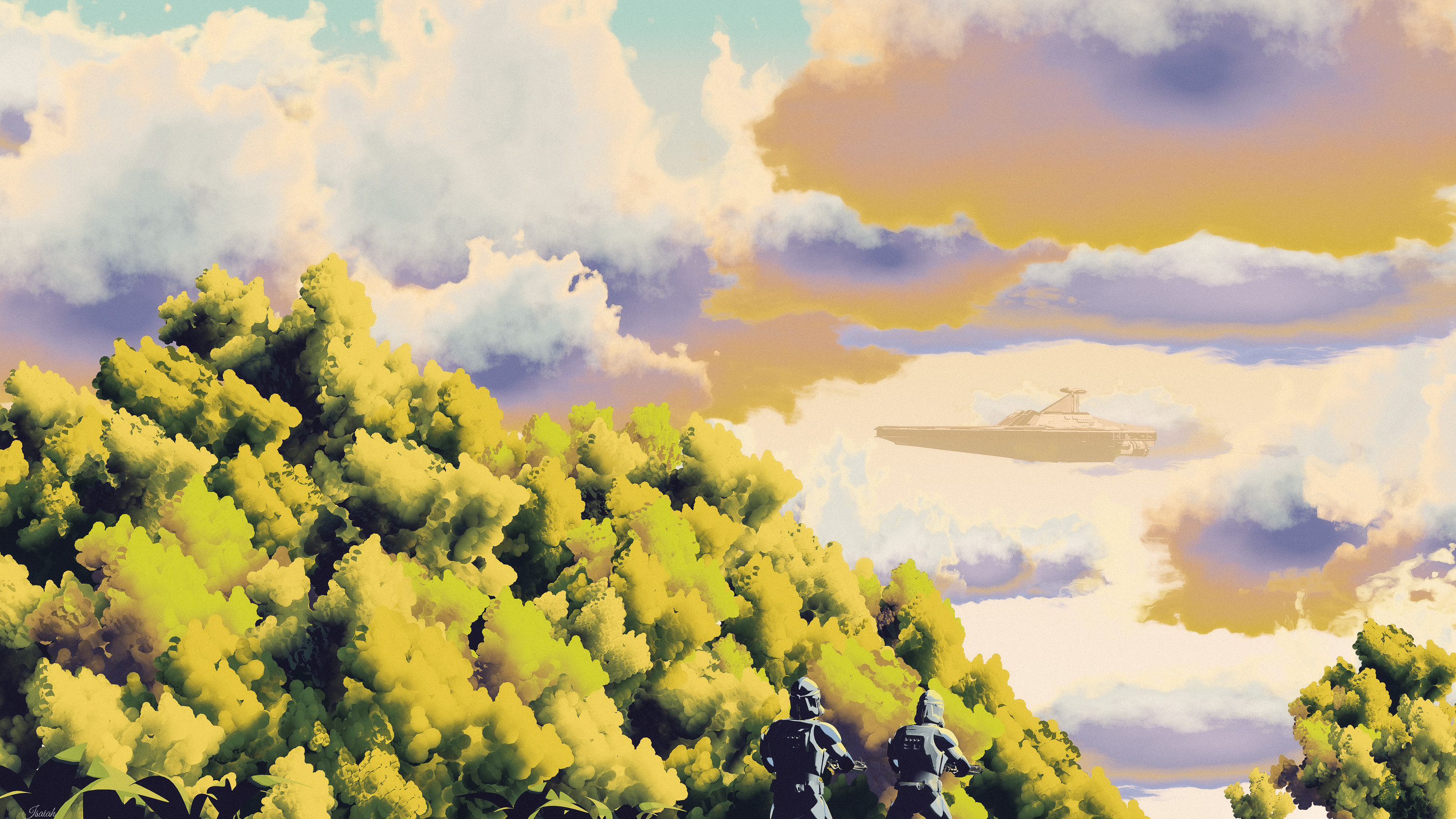 Isaiah - Star Wars Anime Wallpaper 1