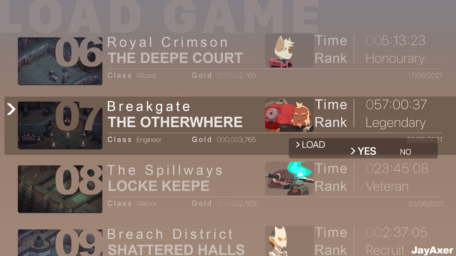 Jay Axer - Keepe - UI Examples