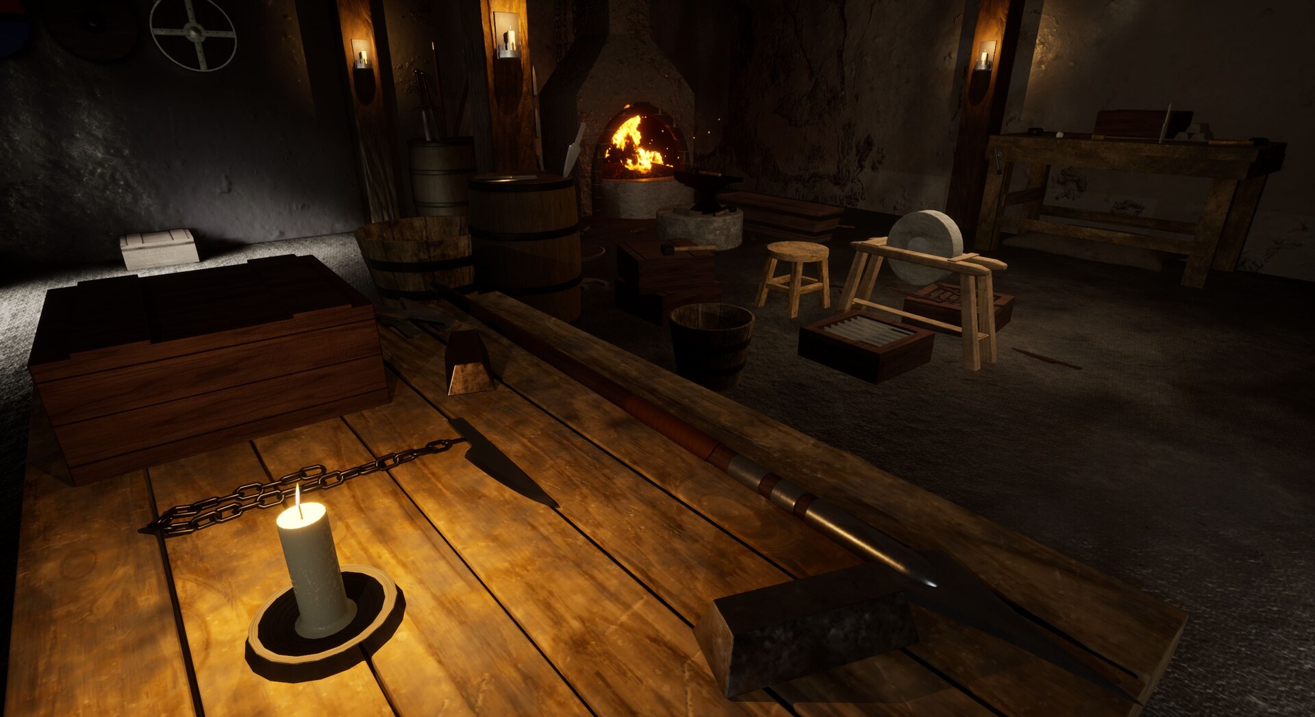 ArtStation - Blacksmith Workshop