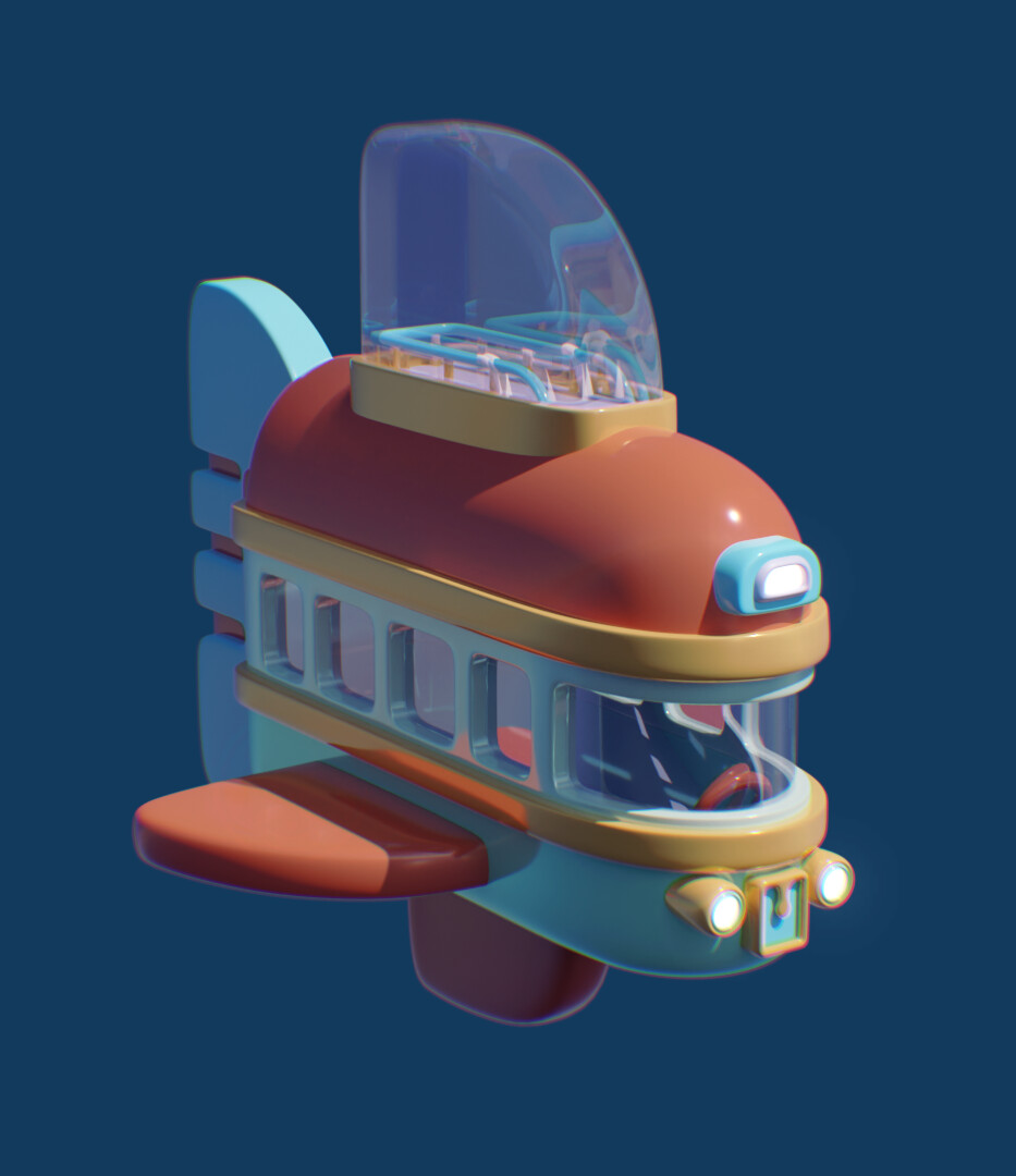 ArtStation - Shark Ship