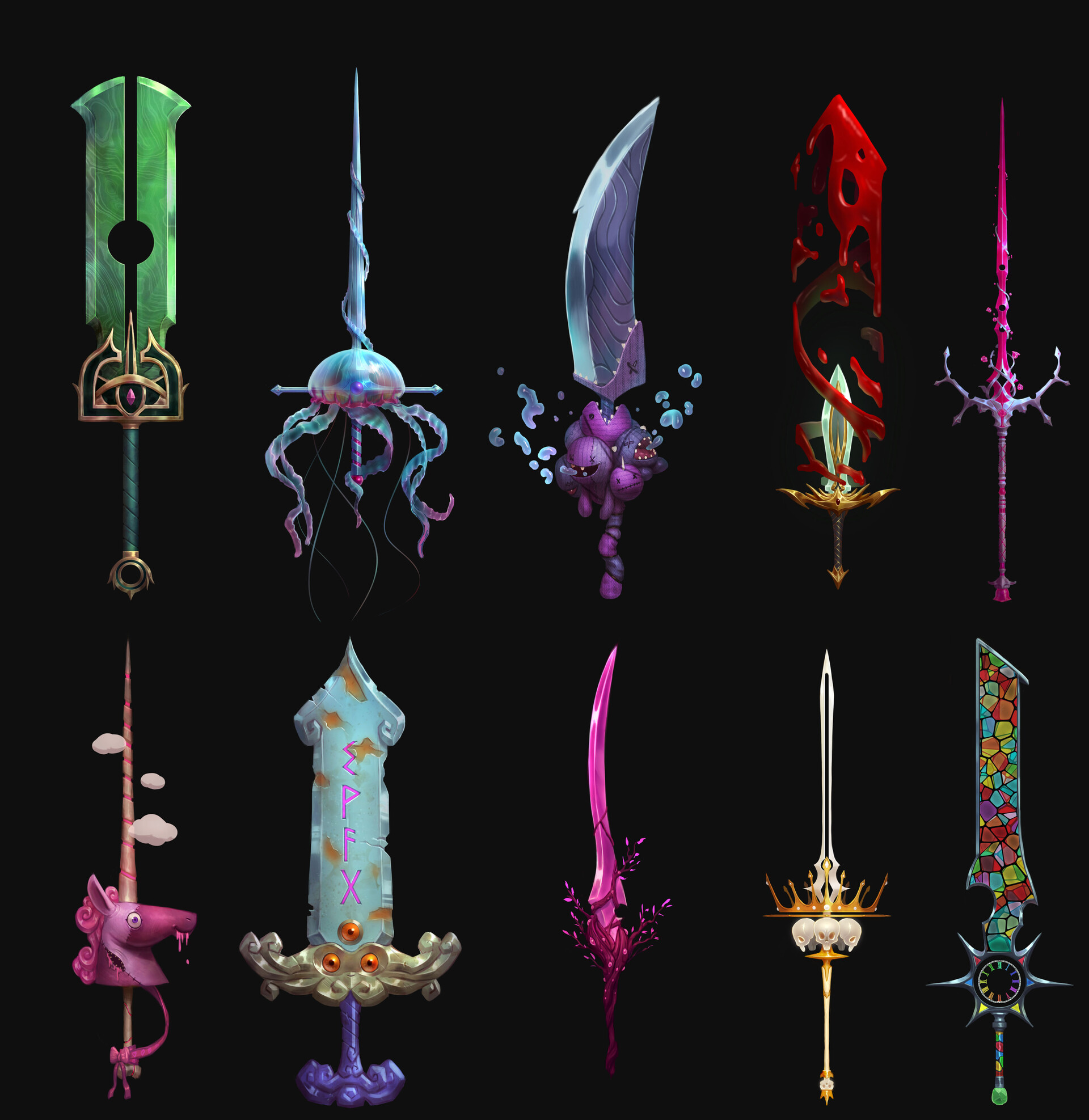ArtStation - Swords