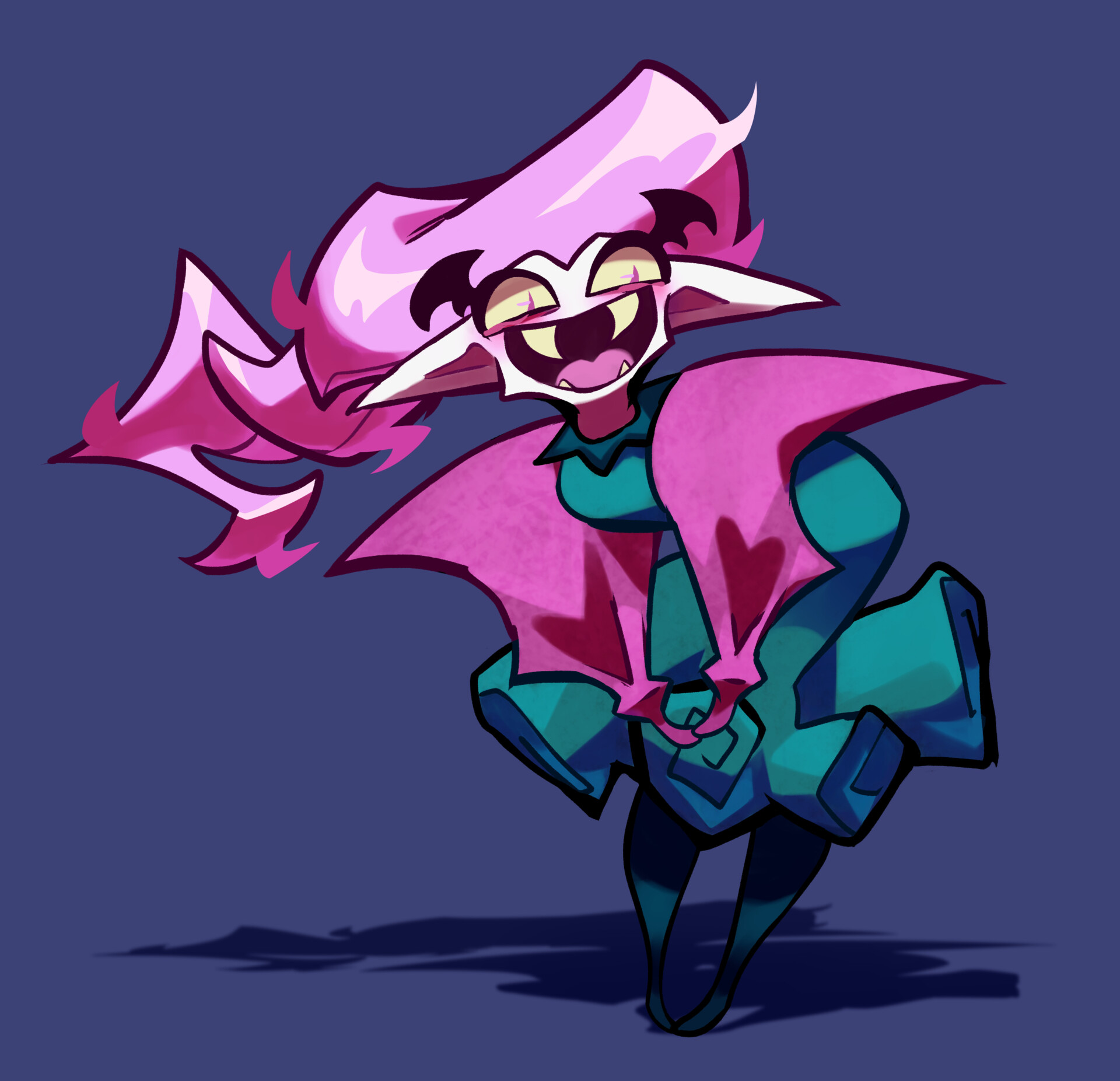 ArtStation - Pink Vampire