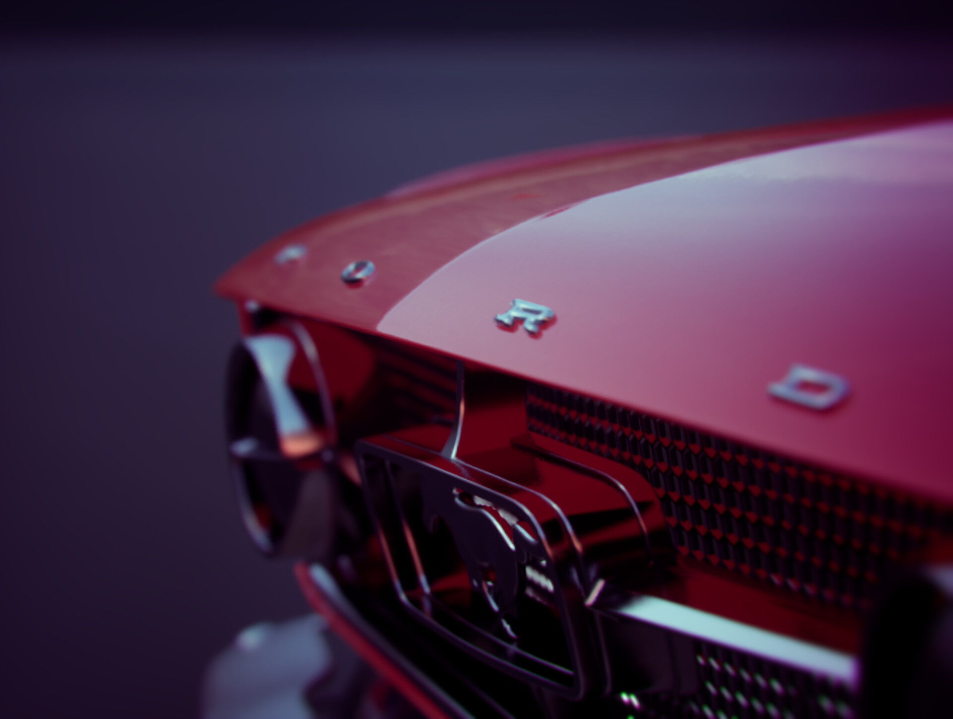 ArtStation - Ford Mustang real time render, Unreal Engine / Lumen