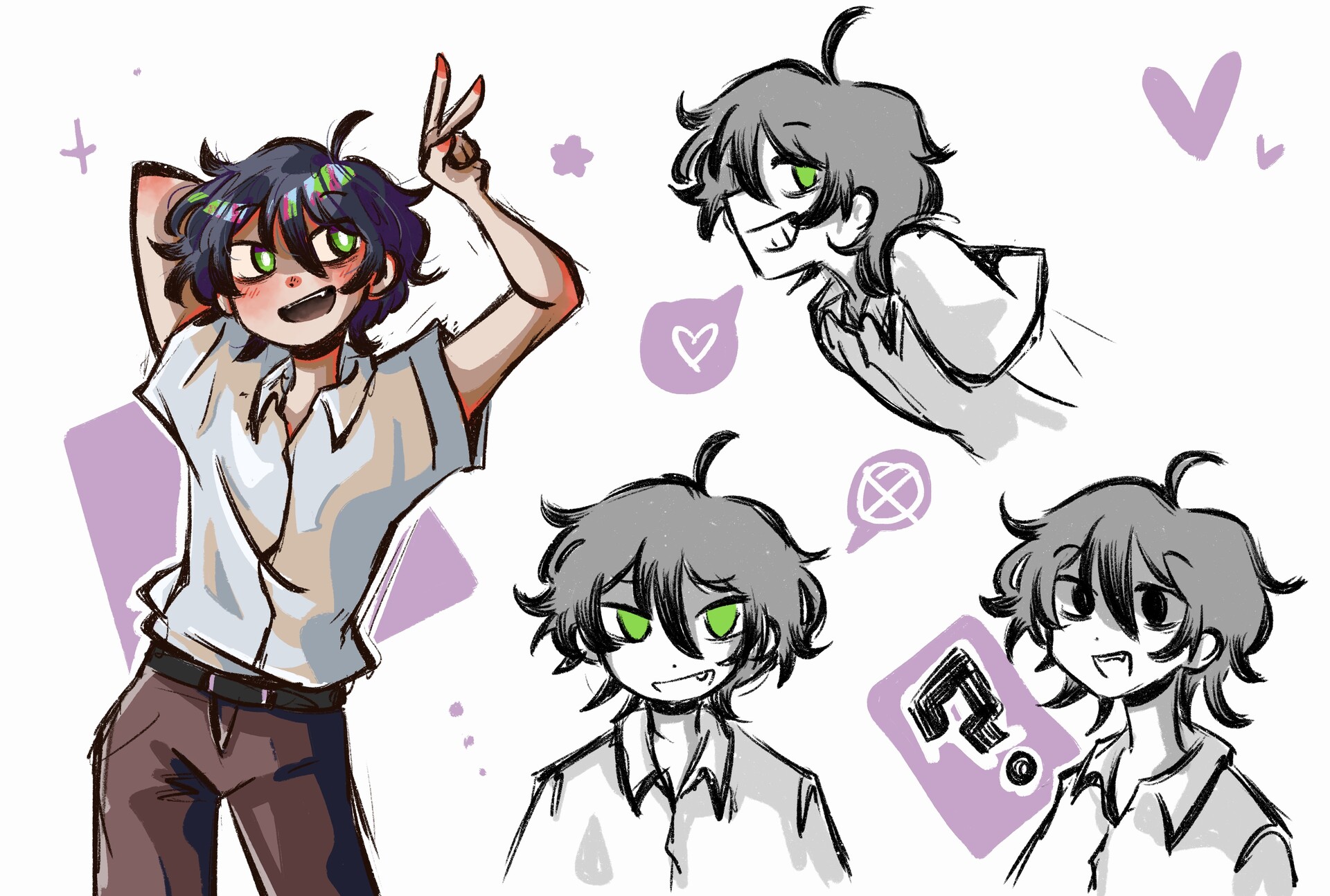 ArtStation - Pretty boys are Gay and Evil