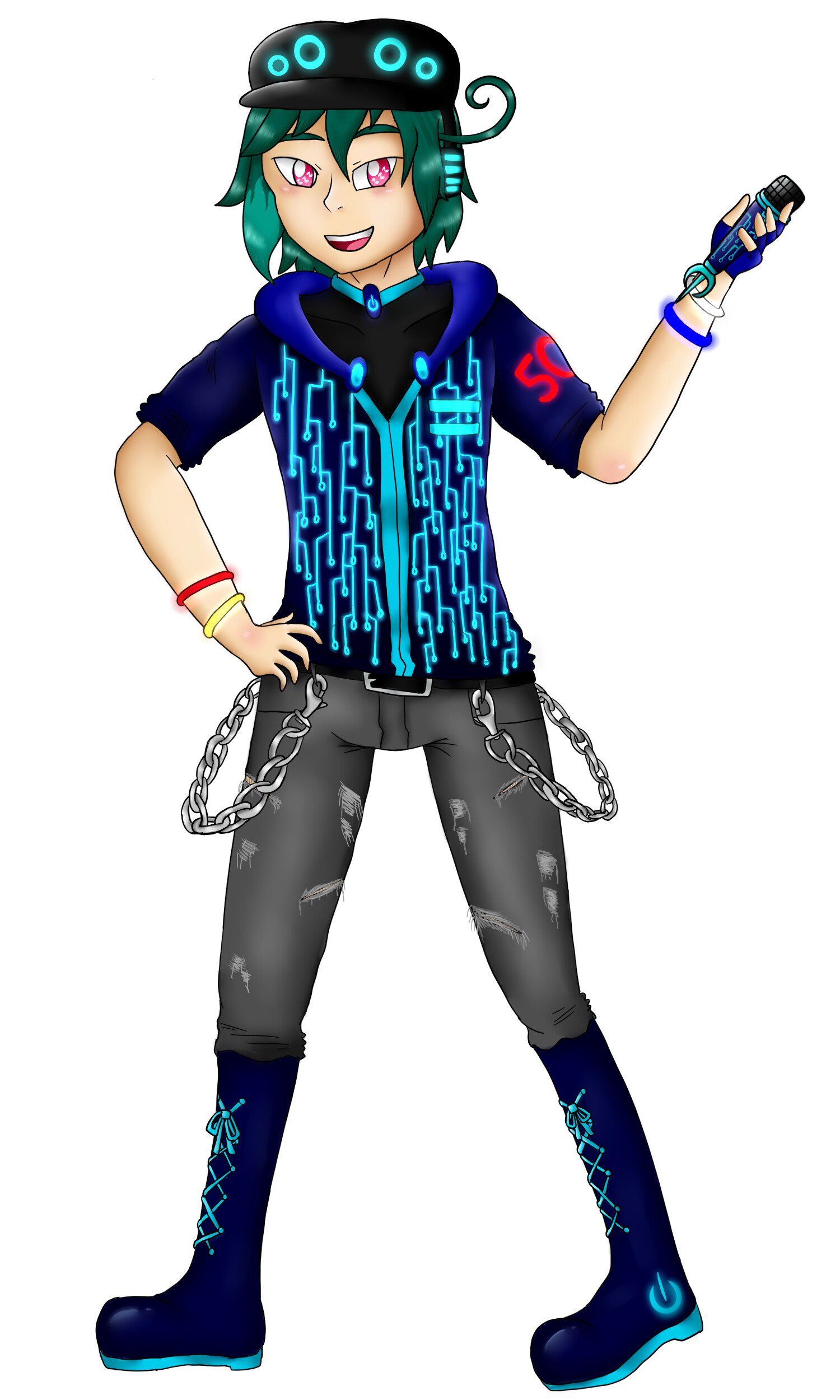 ArtStation - Rizumu Teion POWER UTAU Concept Art