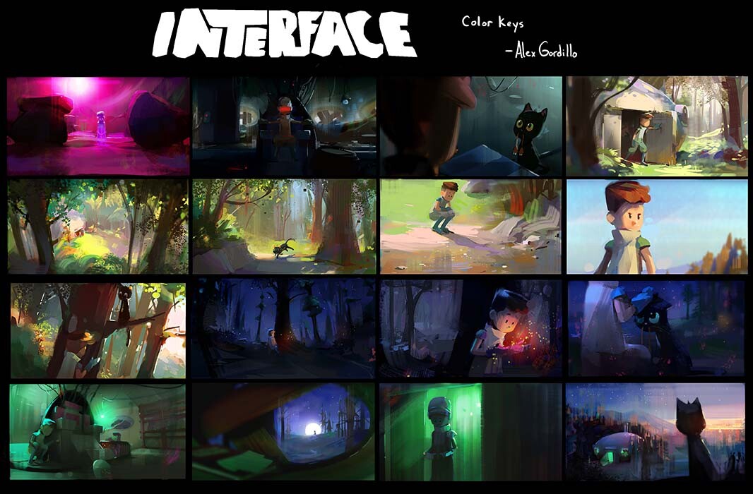 ArtStation - Interface Color Keys