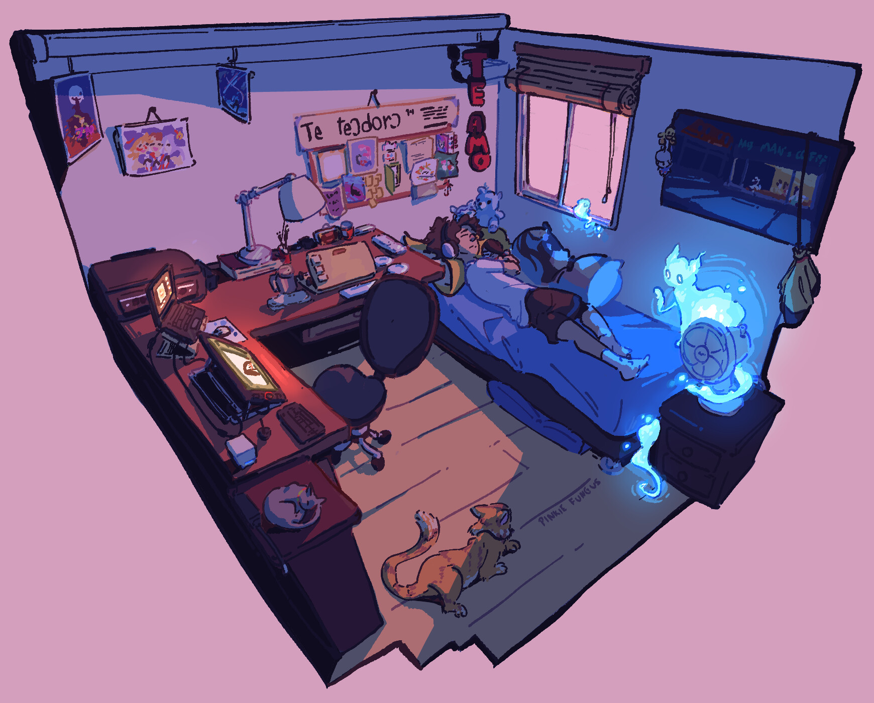 ArtStation - Dreamed Magic Workspace (2021)