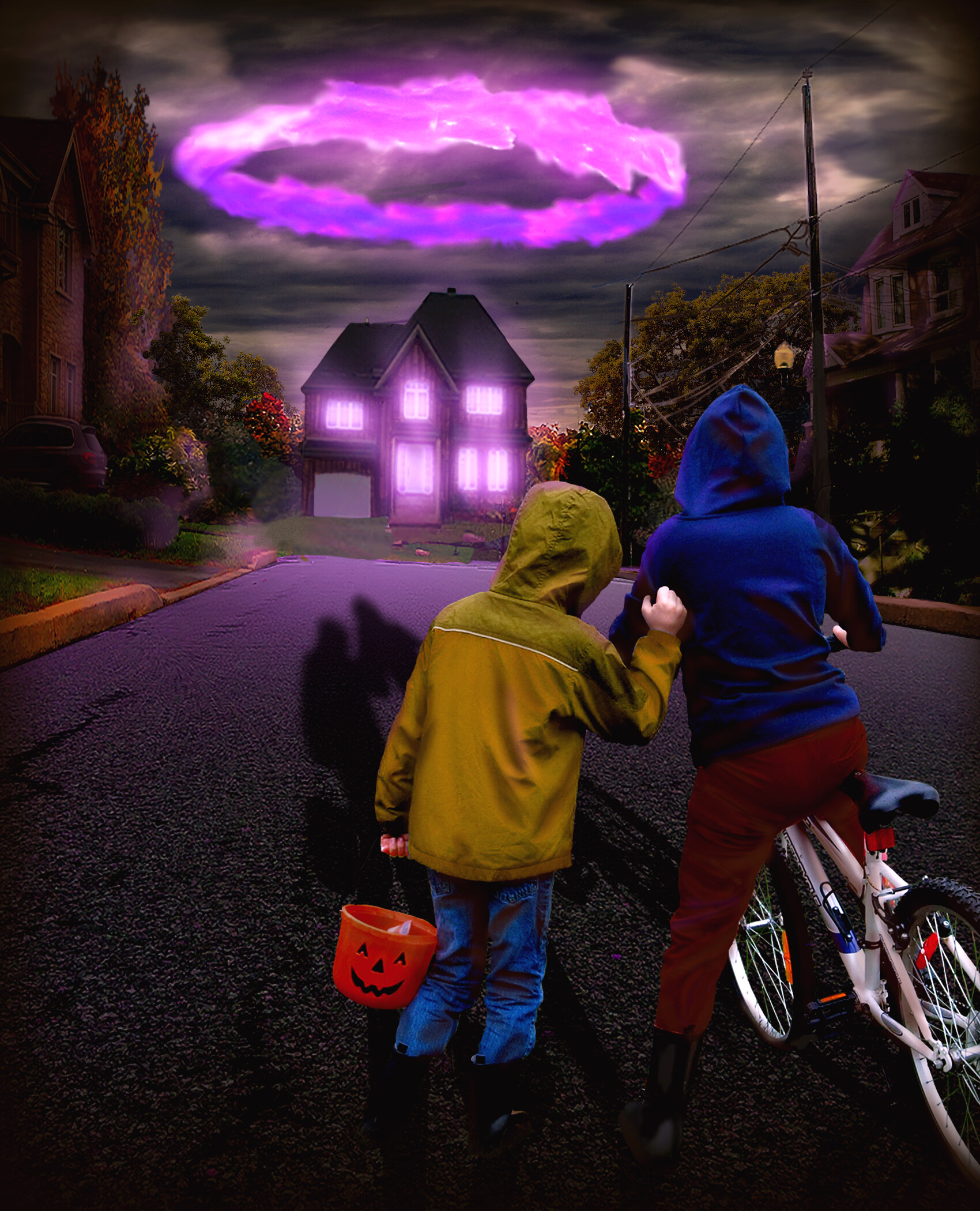 ArtStation - Glowing house