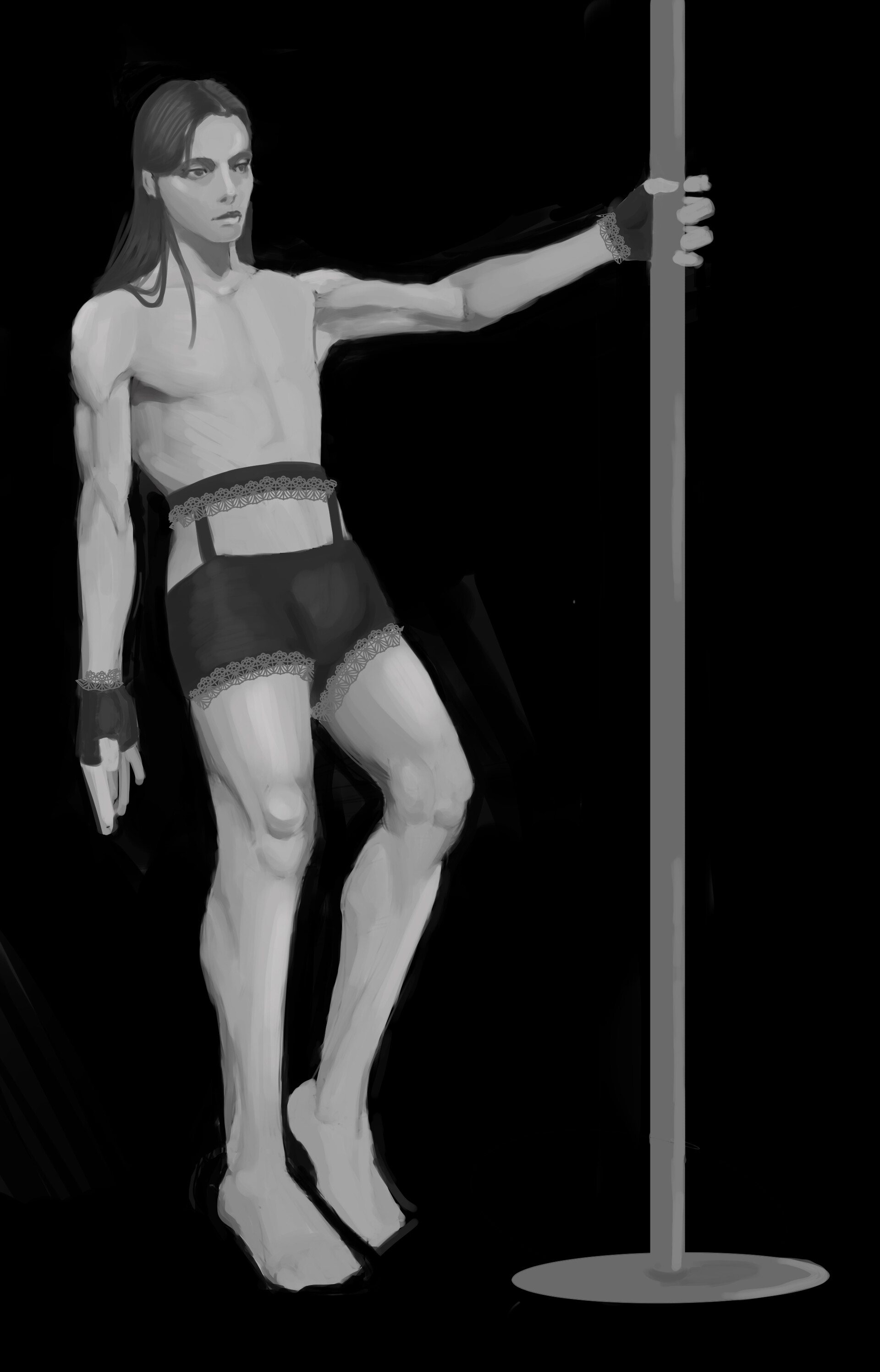 ArtStation - Pole Dancer