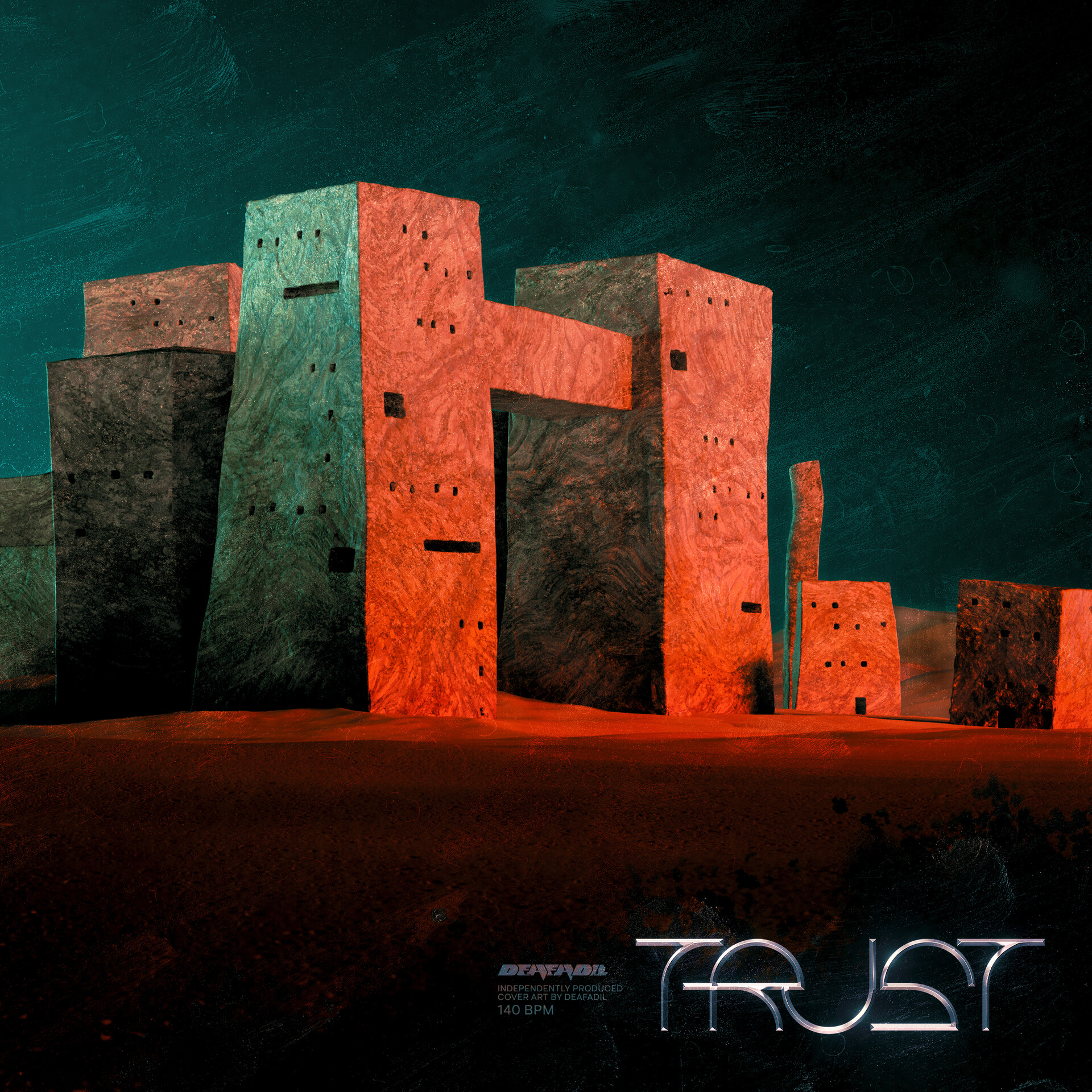 ArtStation - TRUST Cover Art + Promo Animation