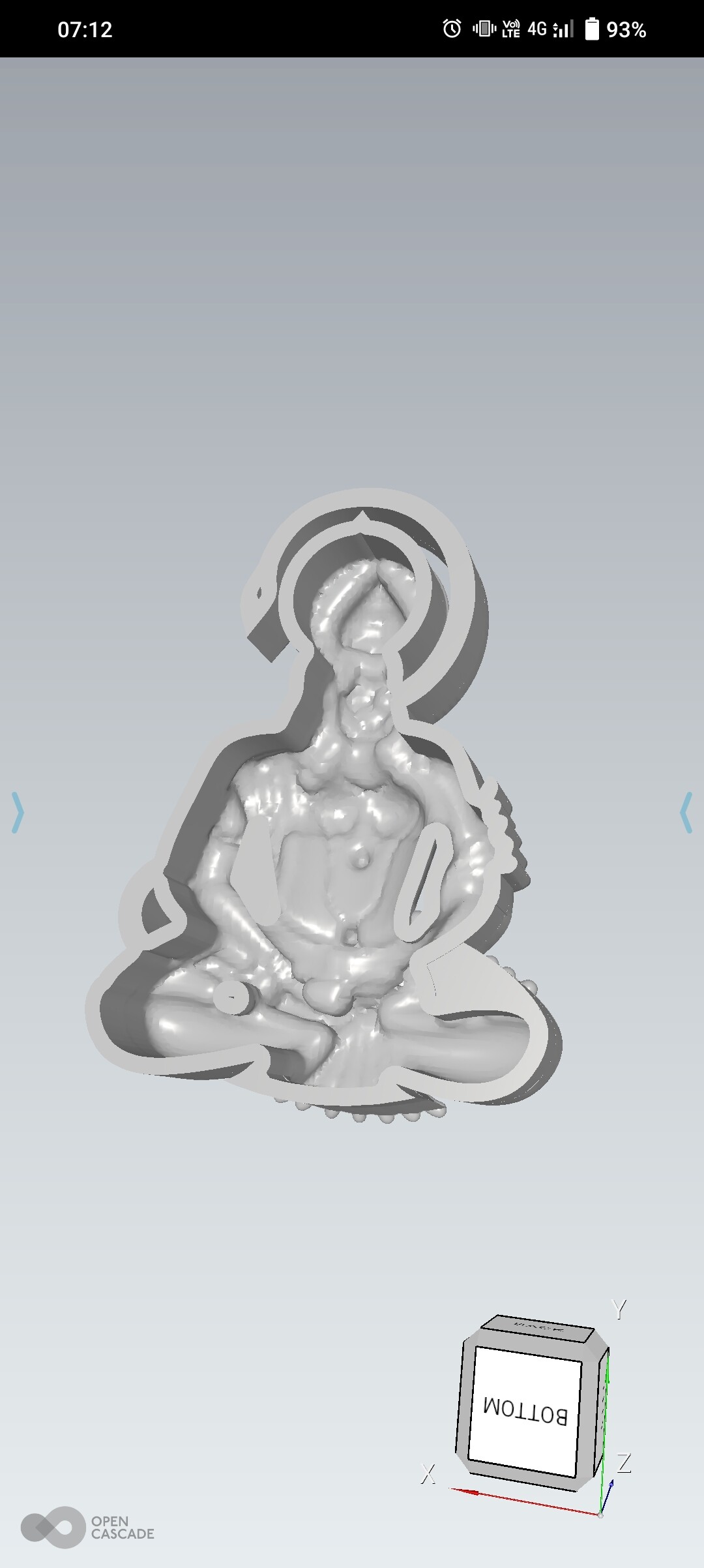 ArtStation - Hanuman pendent