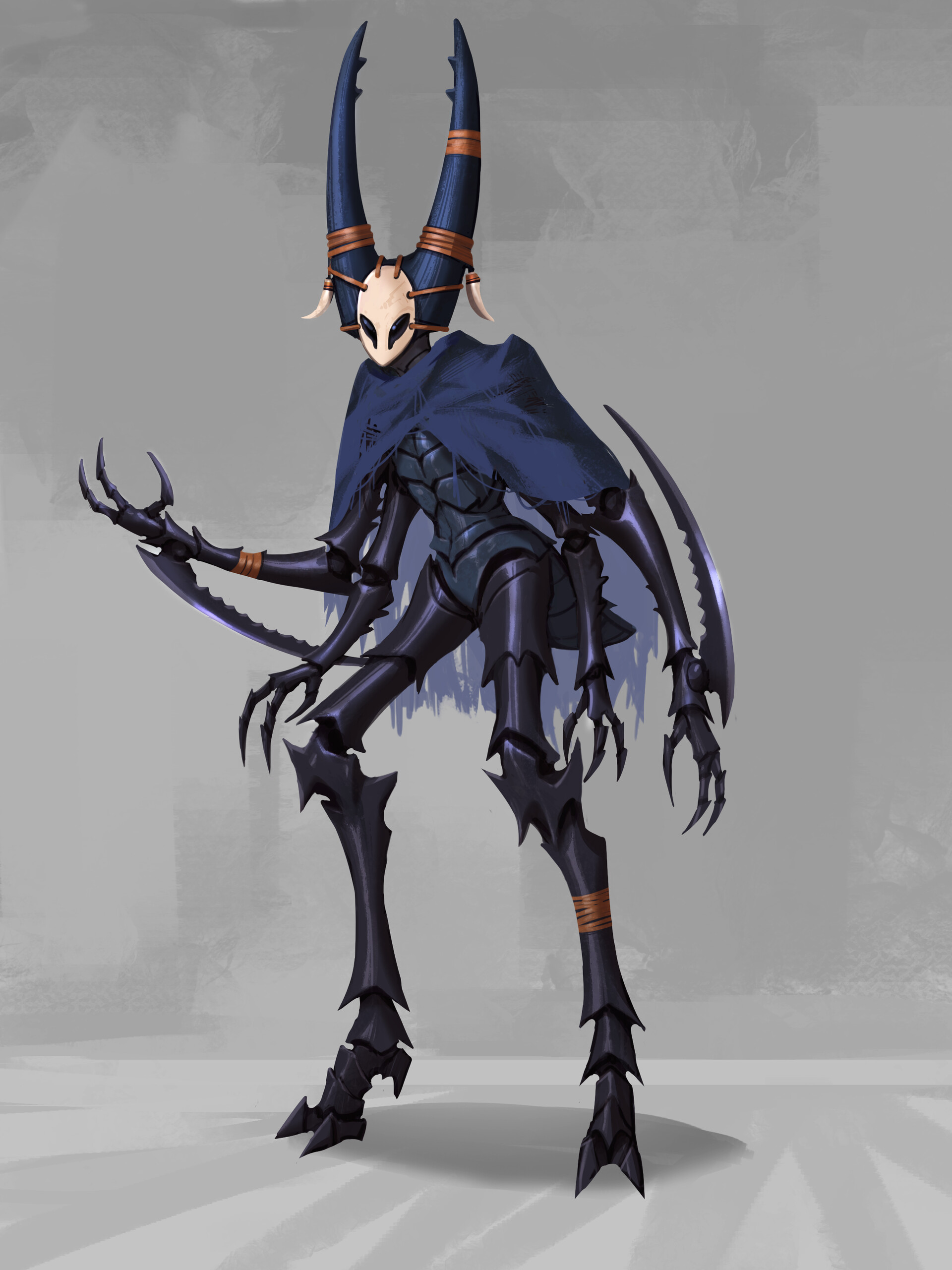 ArtStation - Hallowed Mantid - "Day of Wrath"