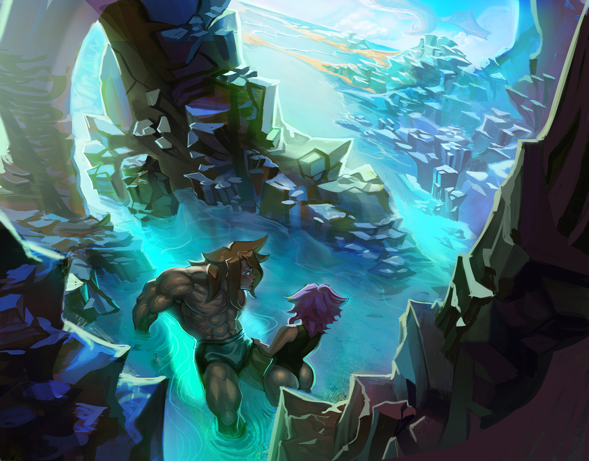 ArtStation - Let's get away...