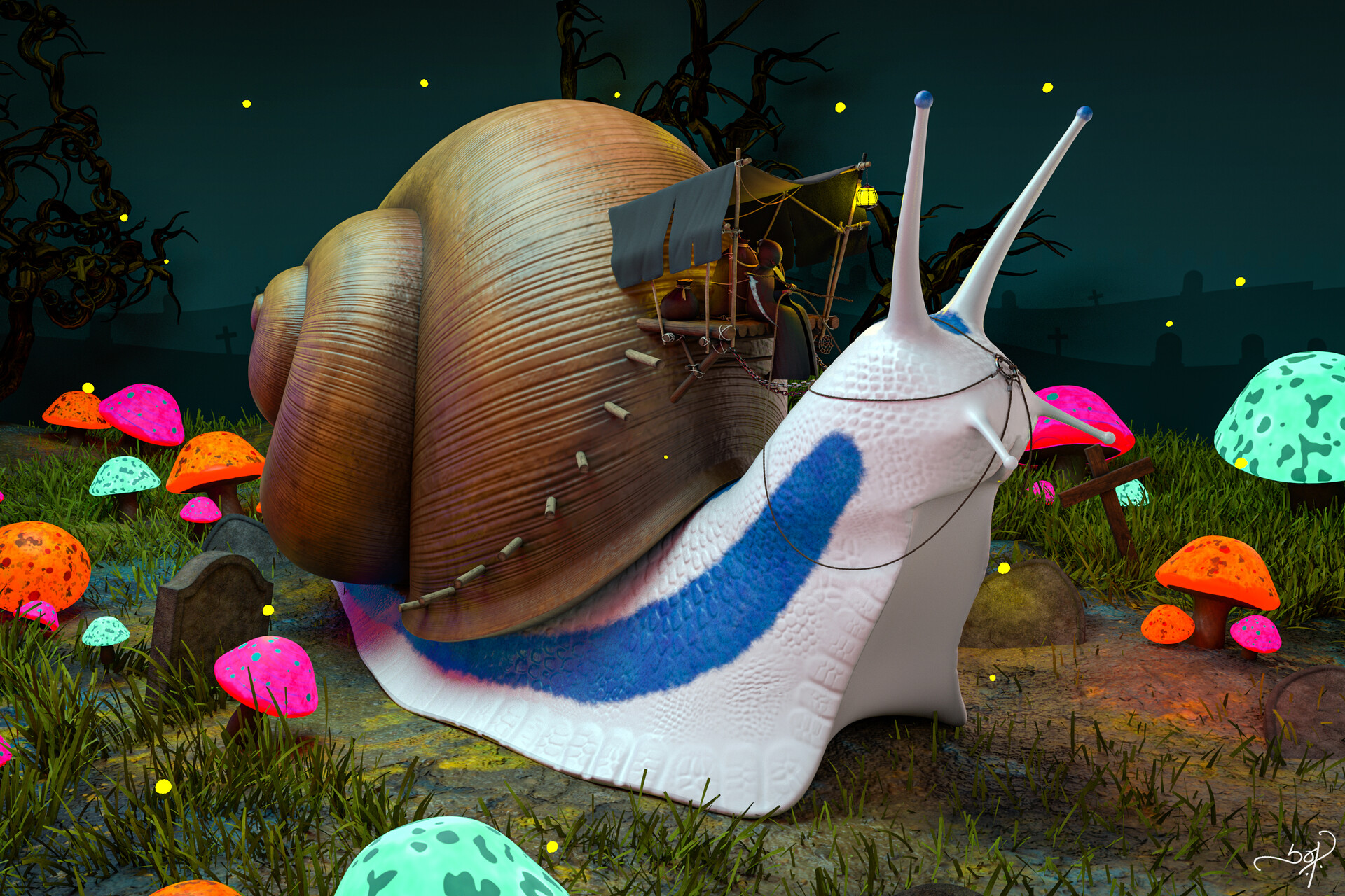ArtStation - Wandering Snail