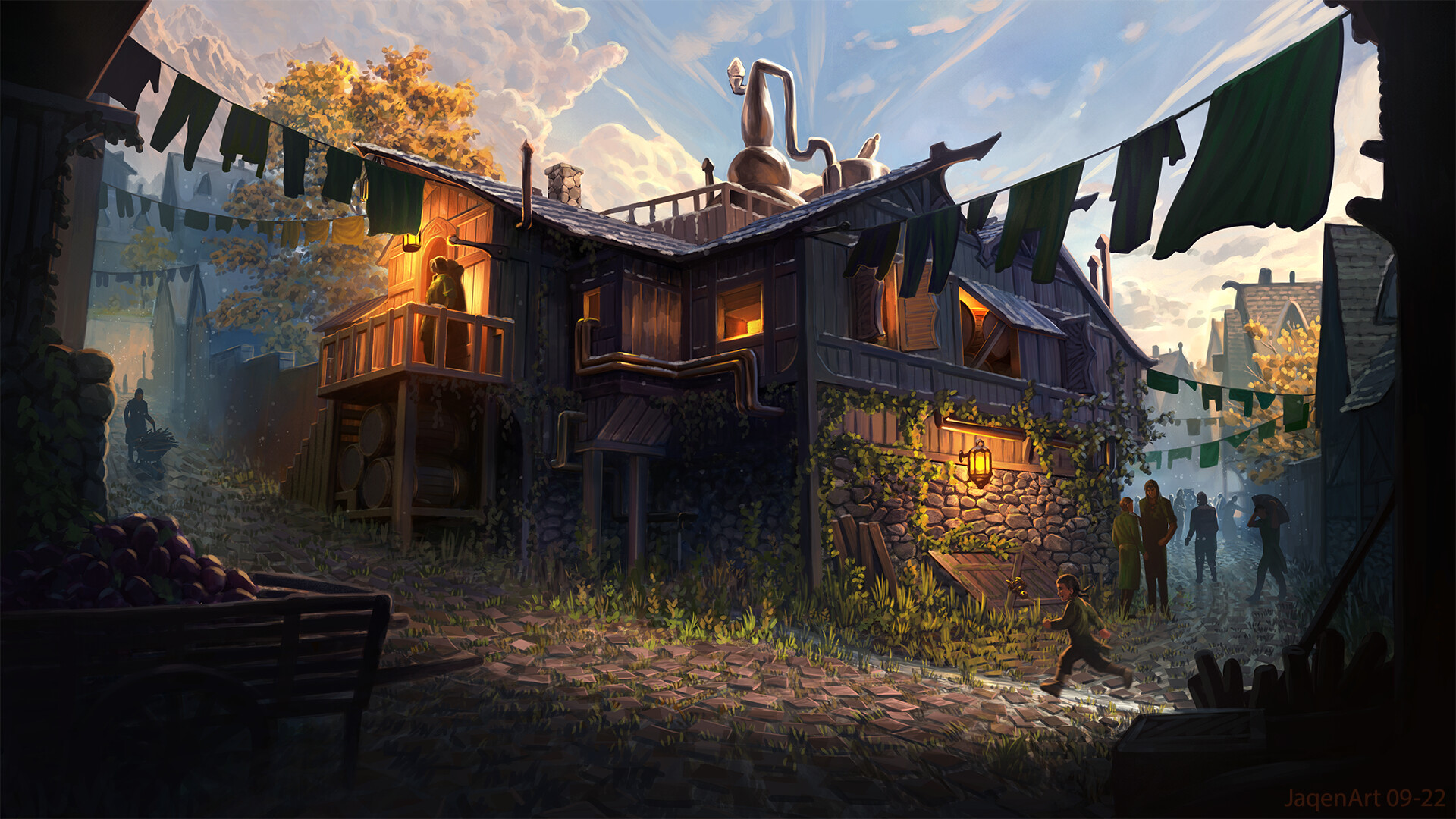 ArtStation - Fantasy Distillery