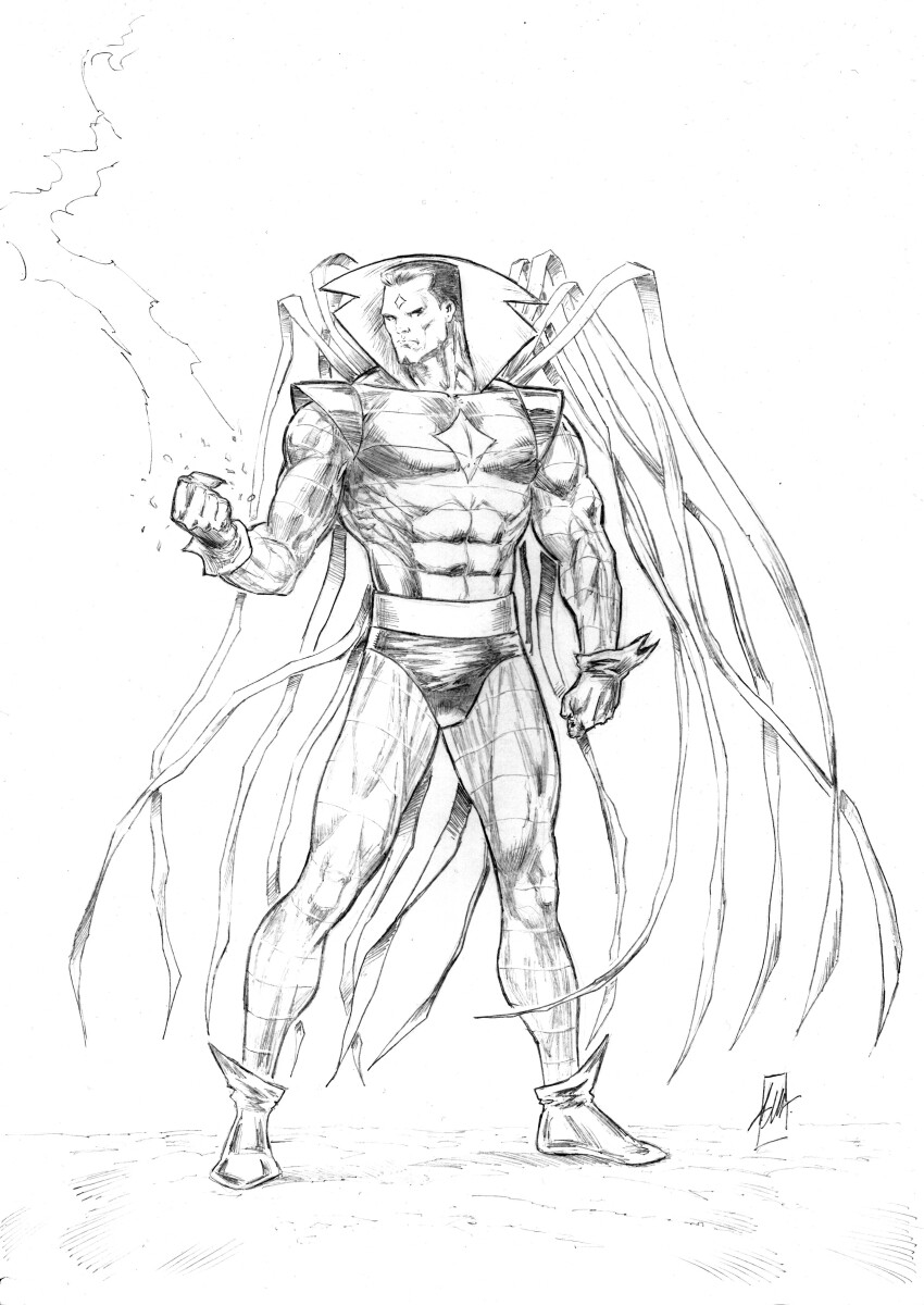 ArtStation - Mister Sinister (A3 Size)_