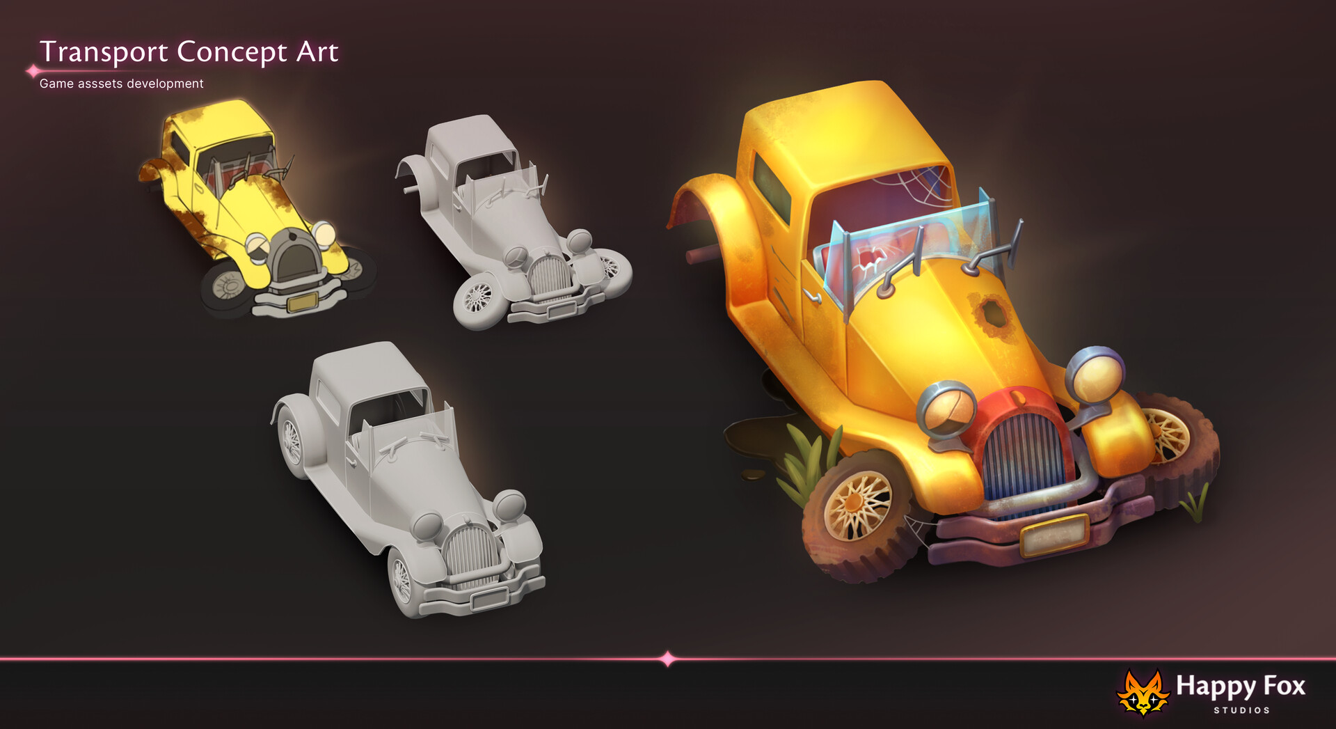 ArtStation - Transport Render game assets