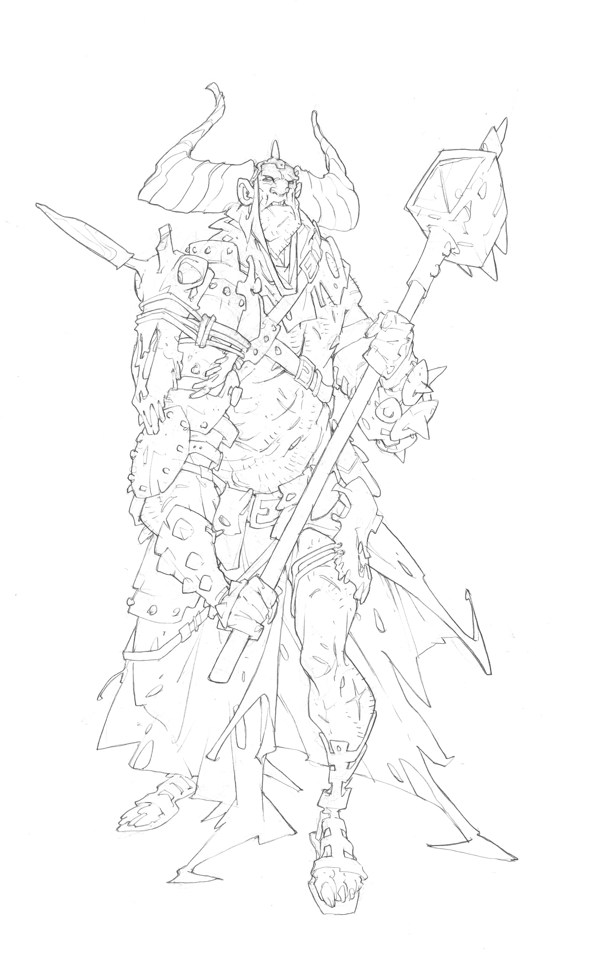 ArtStation - Massive Darkness: Ogre