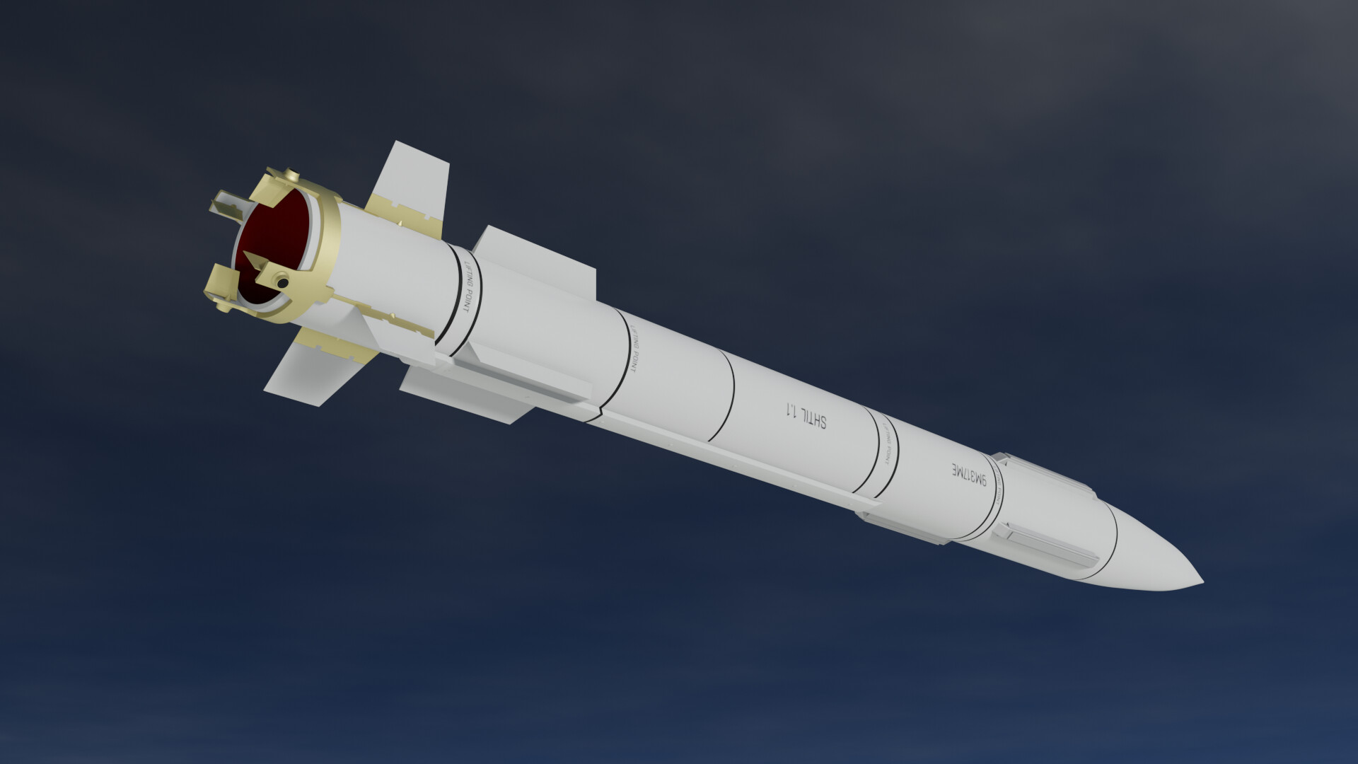 Macc KT - Low-poly Russian SAM Missiles Pack Vol.1