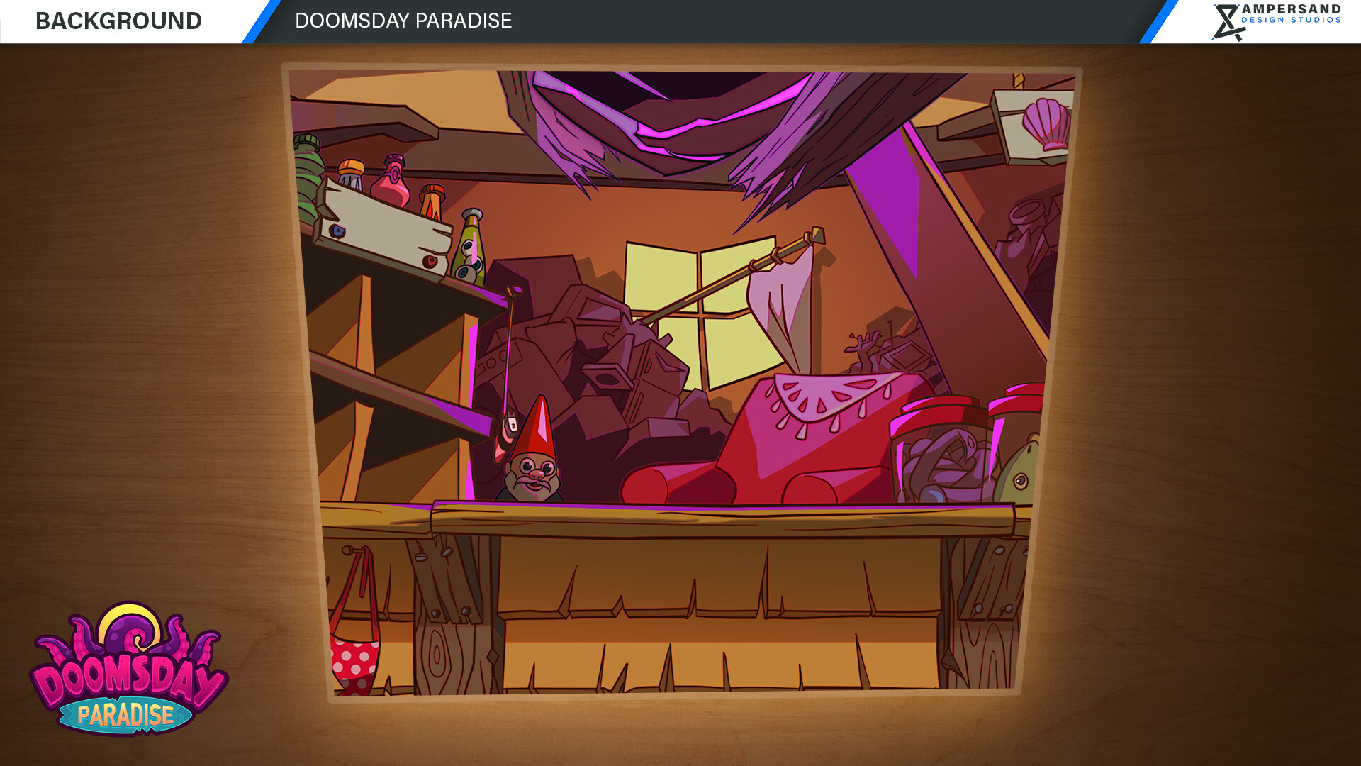Ampersand Game Studios - Doomsday Paradise - Backgrounds