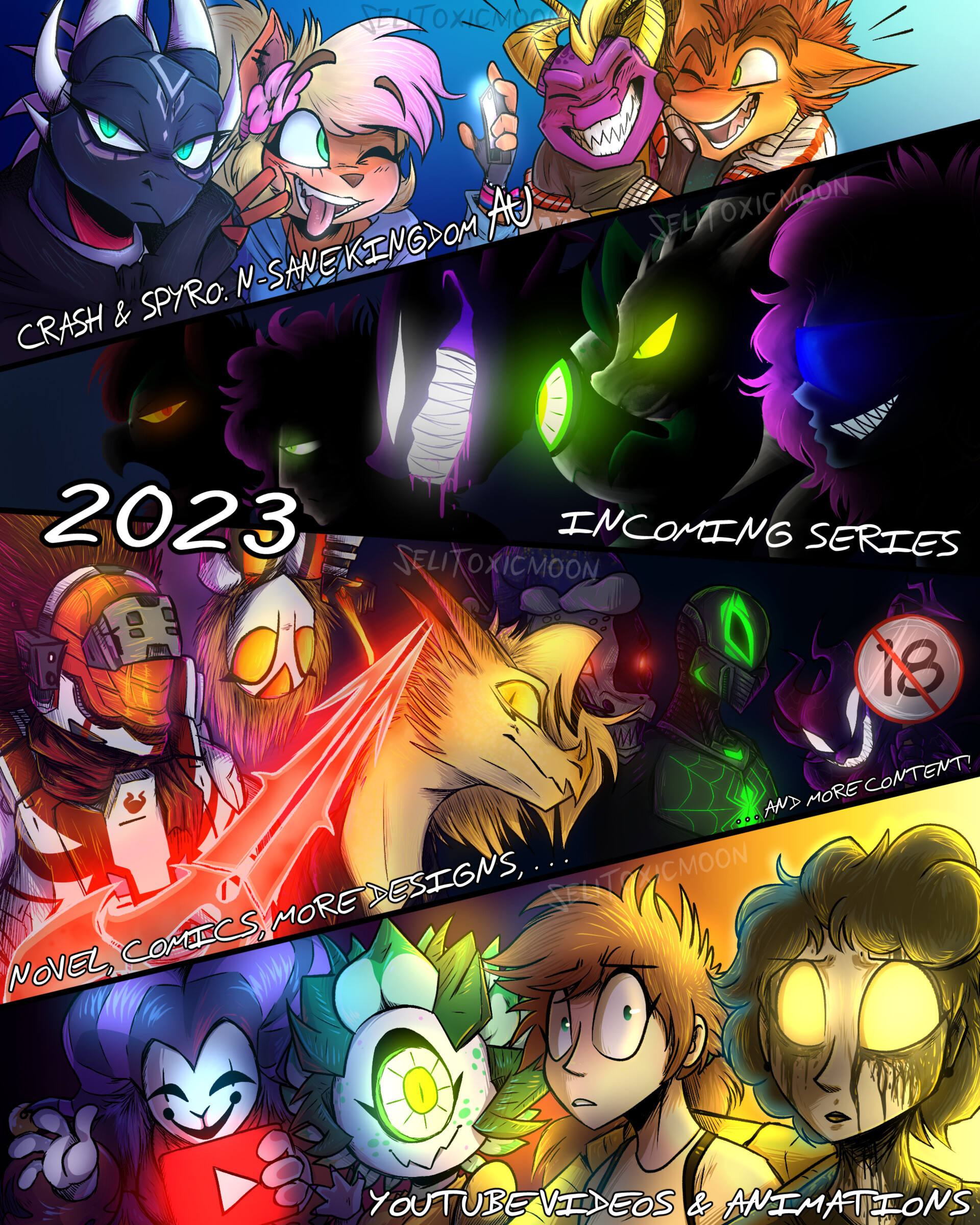 Seli Toxicmoon - Incoming 2023 Content