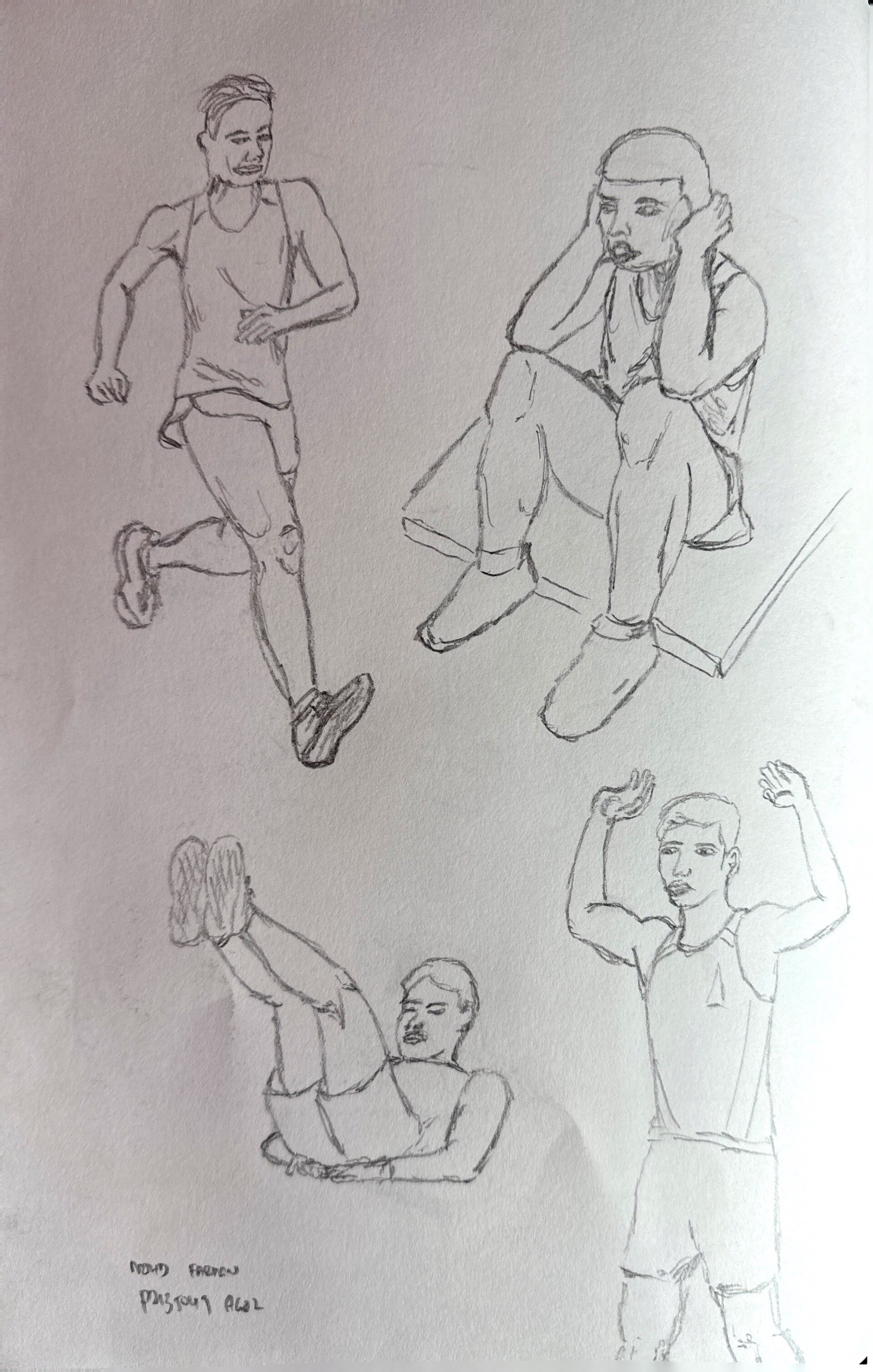 Mohammad Farhan - Observational Life Sketches Of People