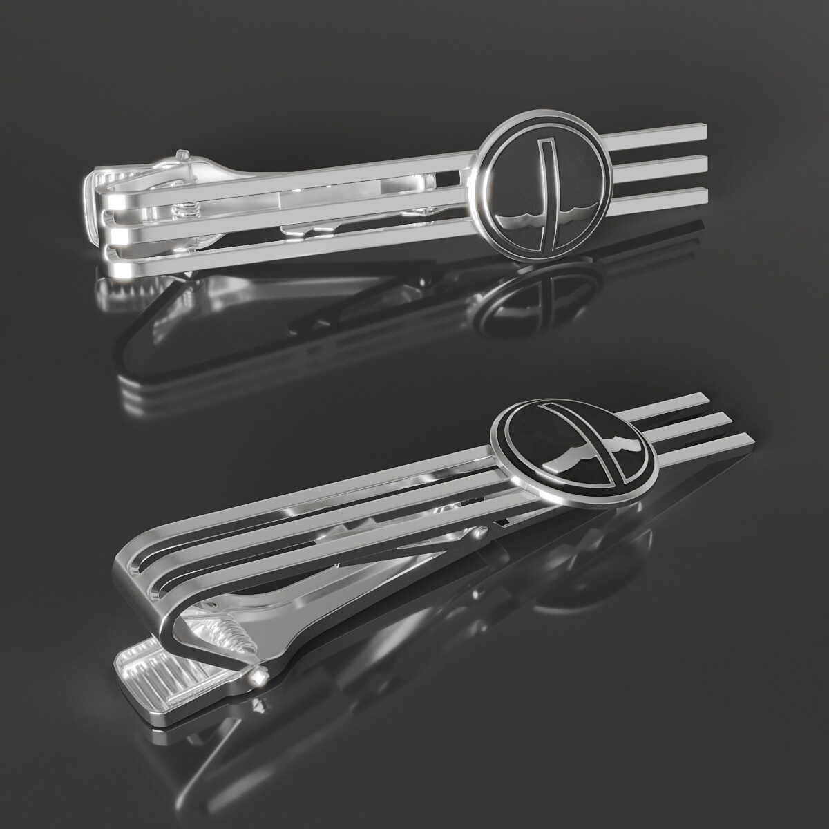 ArtStation - Tie clip modeling