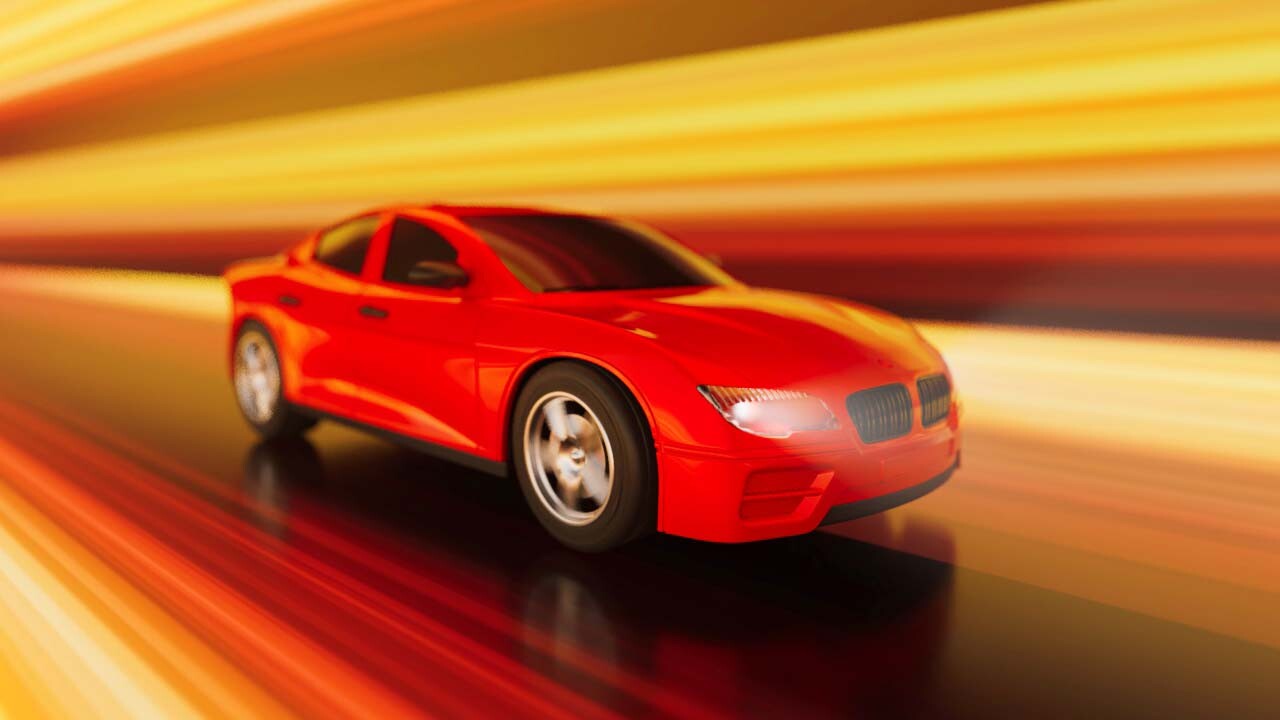 ArtStation - 3D toy car render.