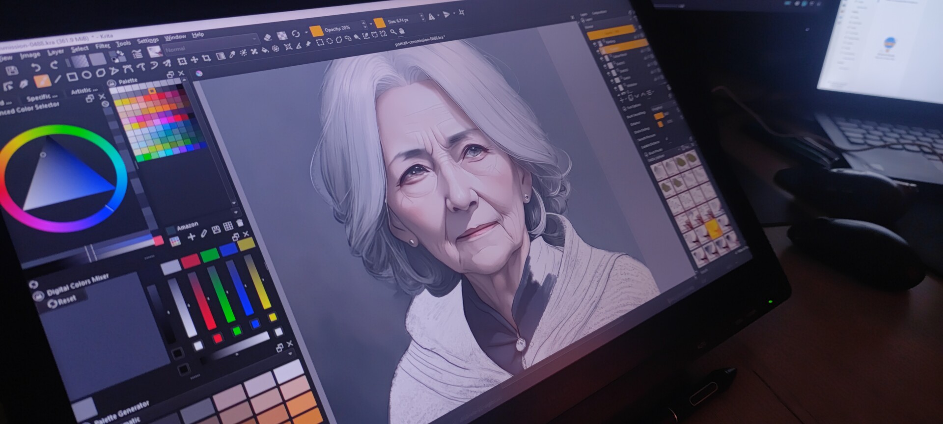 ArtStation - Process Shots from recent commissions