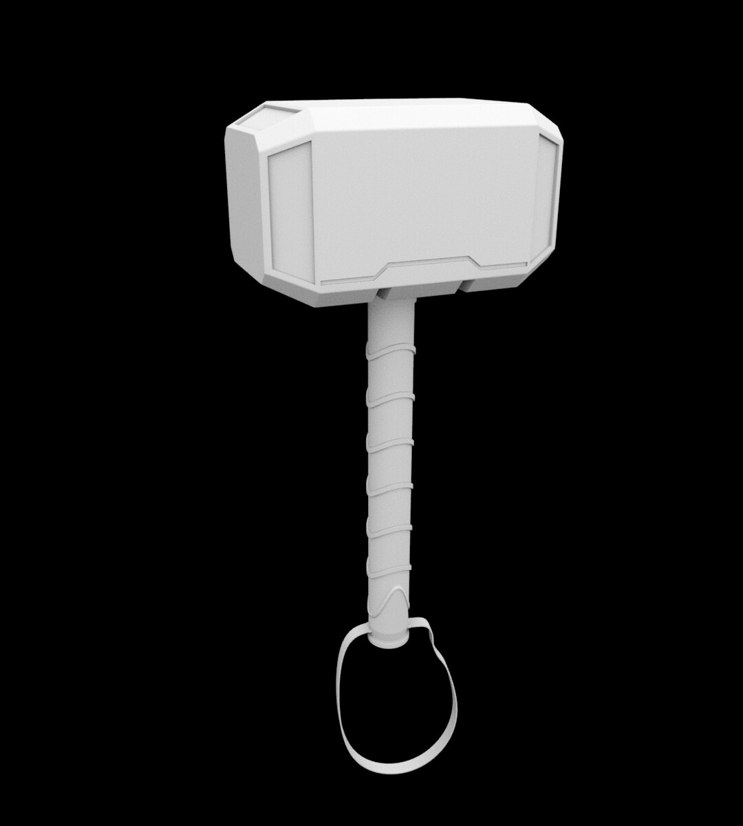 PraveenVijayakumar - Thor Hammer model..