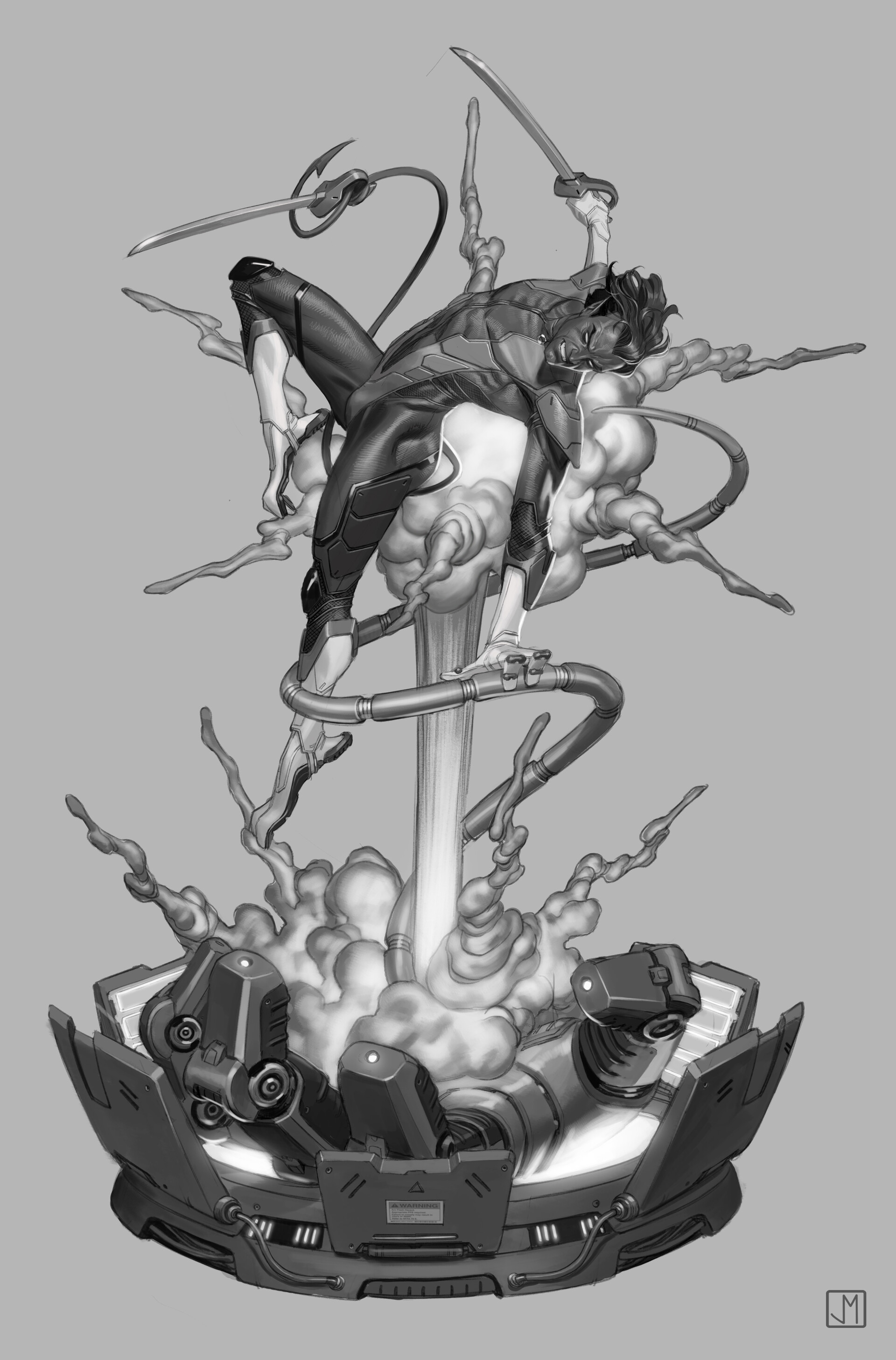 ArtStation - Nightcrawler concept design for XM Studios.