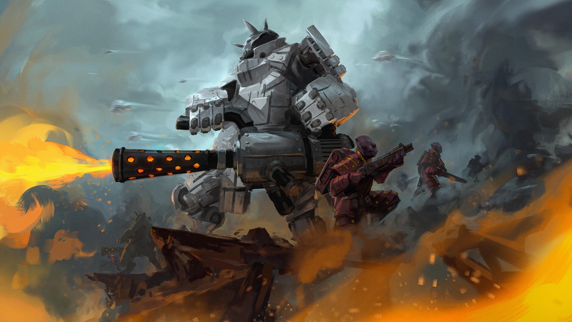 ArtStation - Eternal Dynasty - Oni Walker