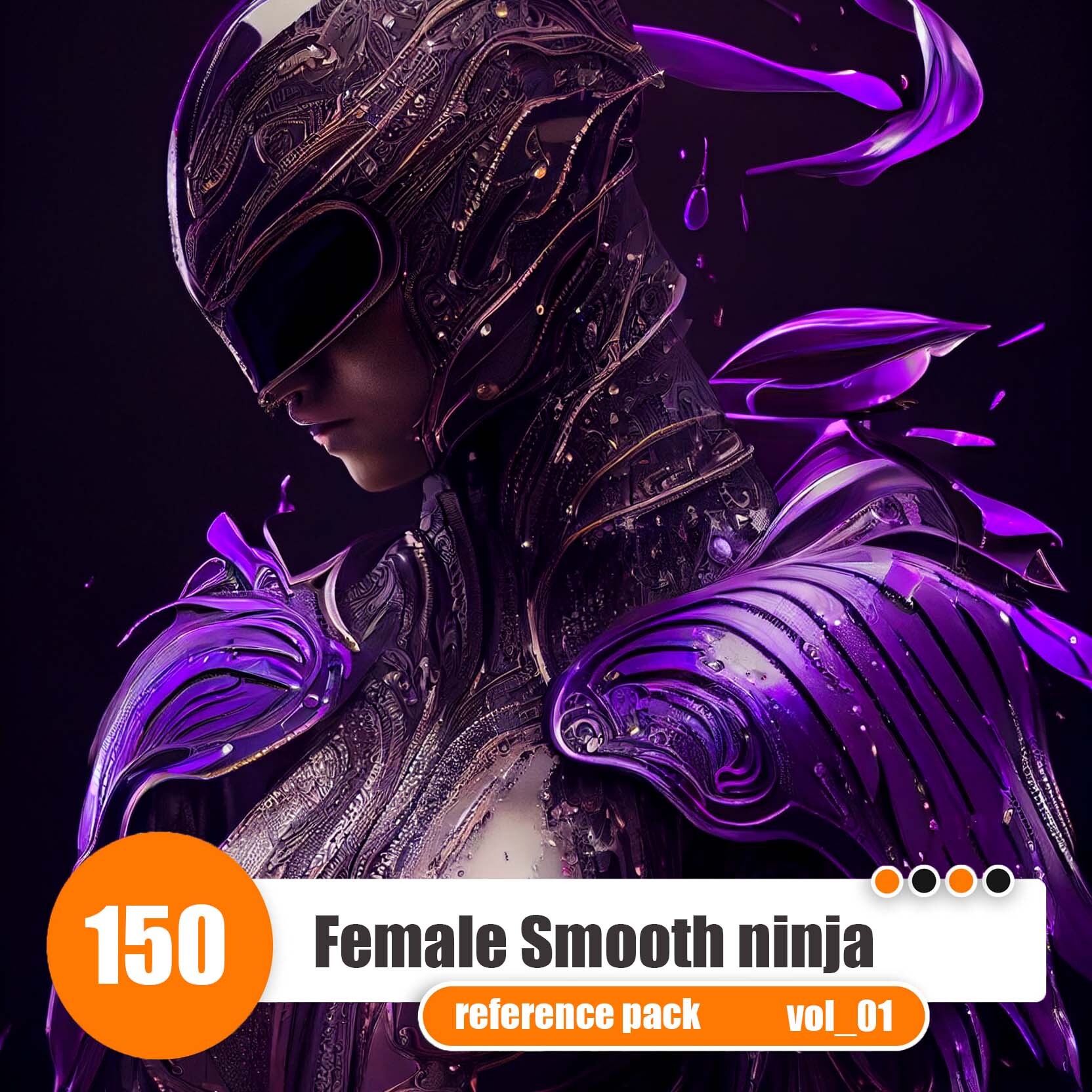 ArtStation - Female Smooth Ninja