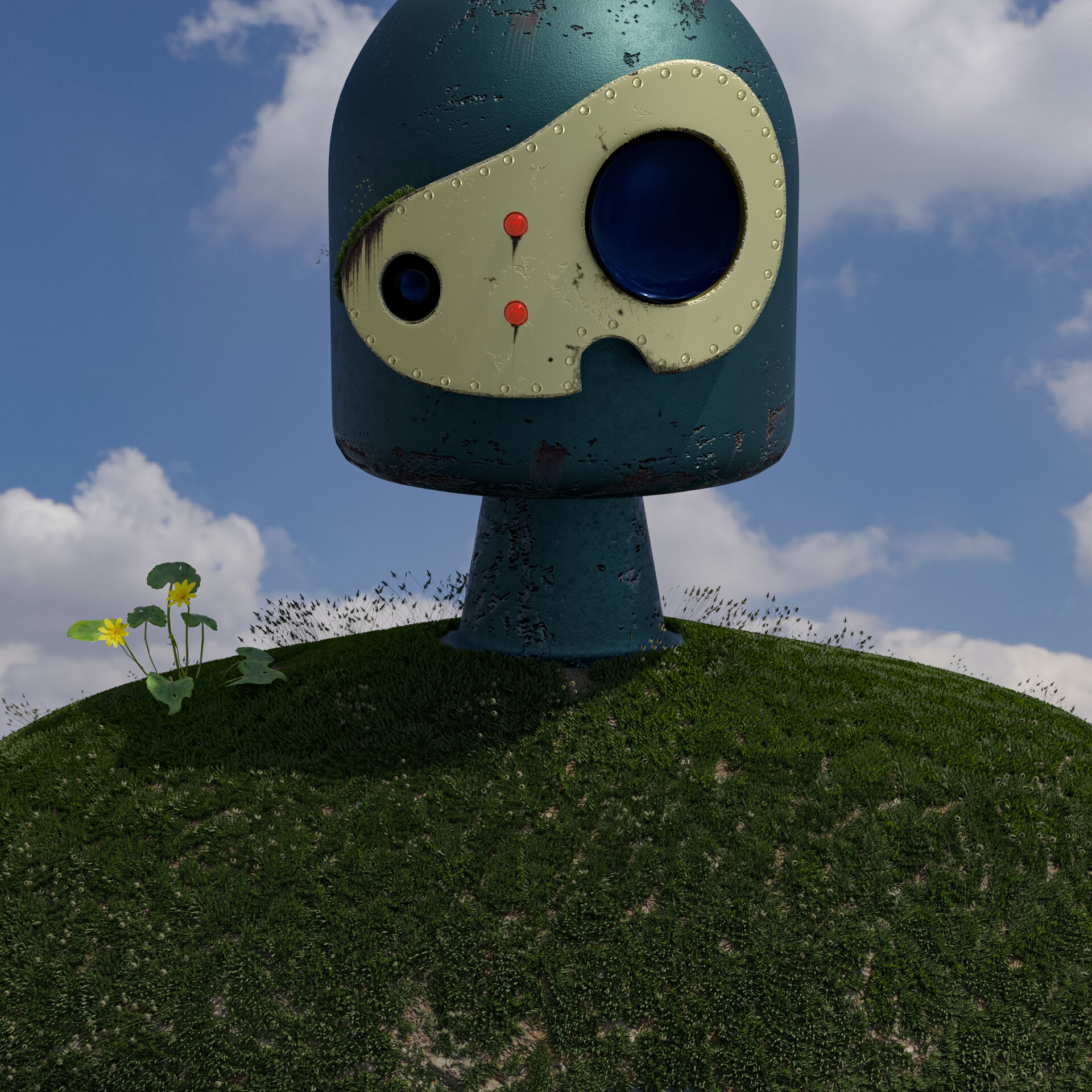 ArtStation - Robot from the anime " Laputa Castle in the Sky"