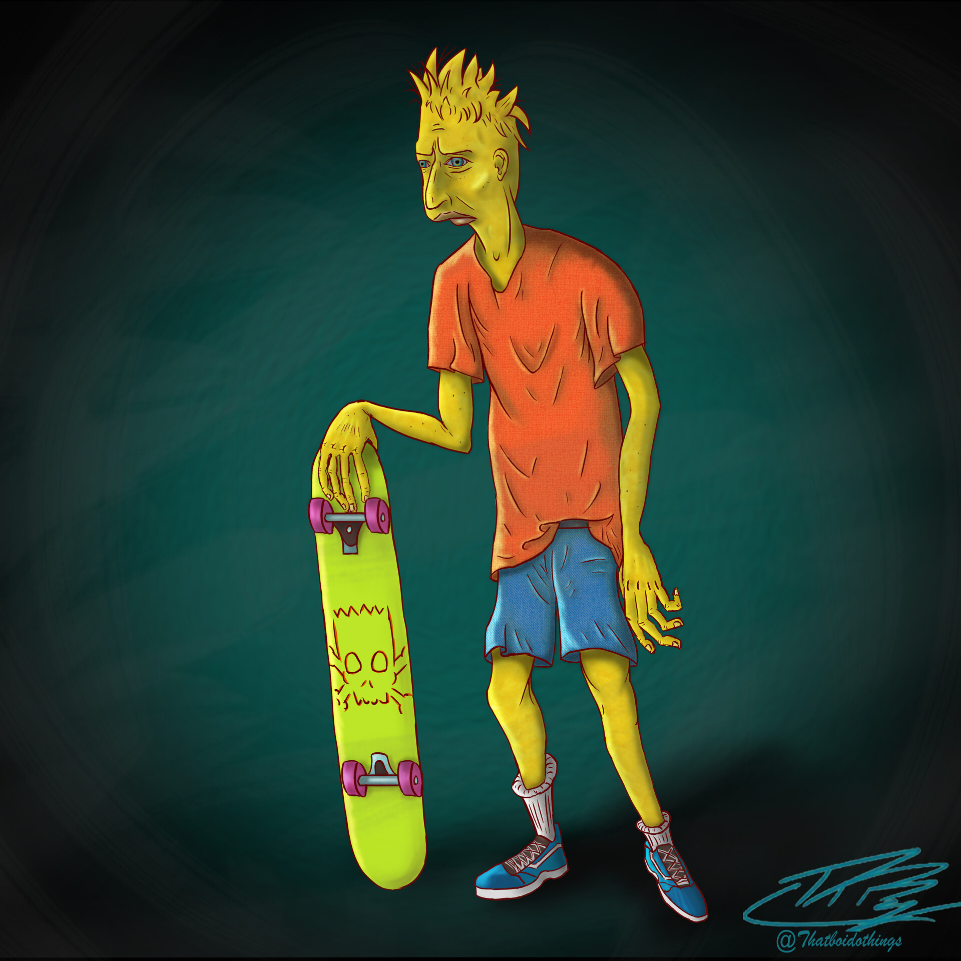 ArtStation - (old work) Bart in my style