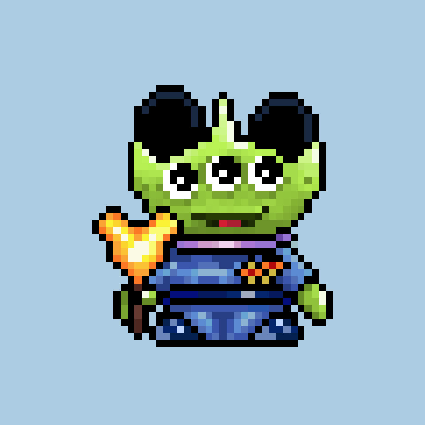 ArtStation - Toystory alien in Disneyland - Fan art